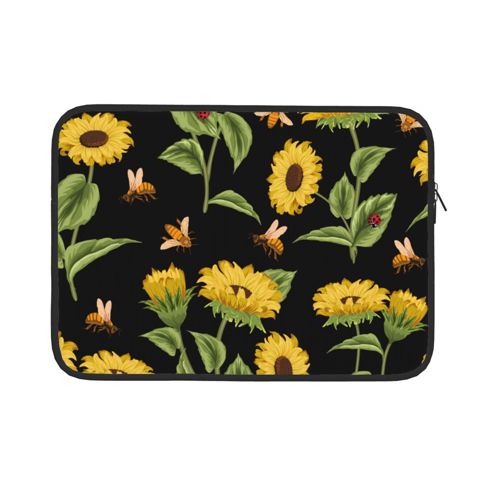 Bingfone Bees And Sunflowers Laptop Sleeve Case 13 Inch, 360 ...