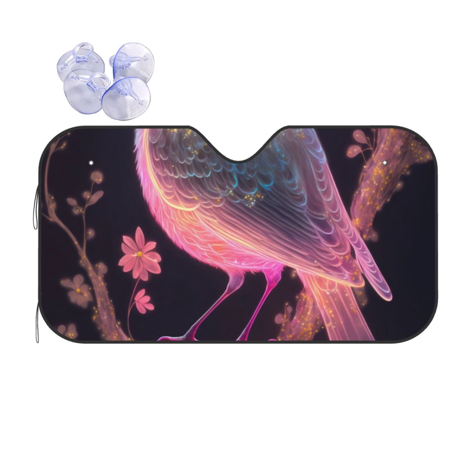 Bingfone Bird 1 Car Windshield Sun Shade Protector Keep Your Vehicle ...