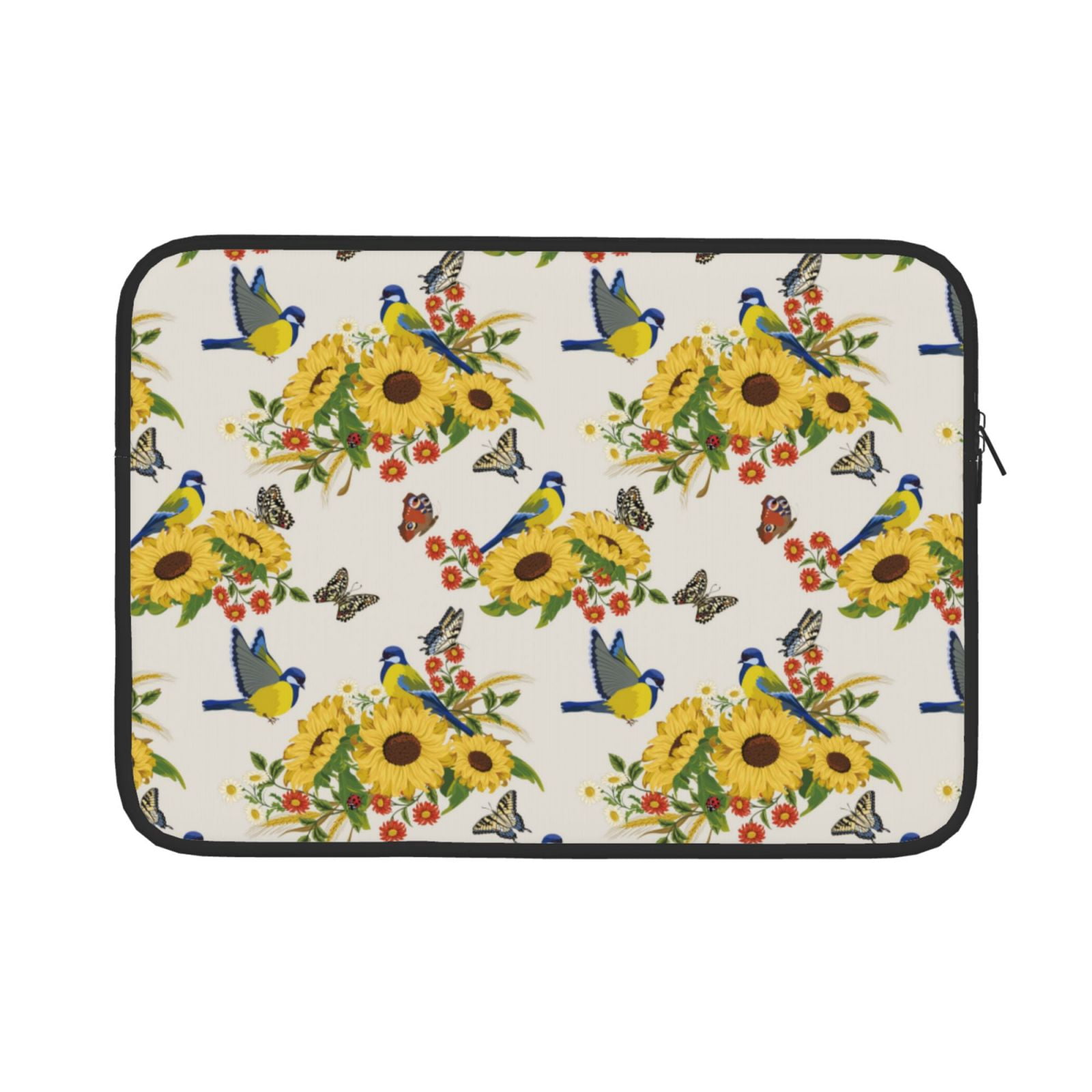 Bingfone Bird Sunflowers Laptop Sleeve Case 13 inch , 360° Protective ...