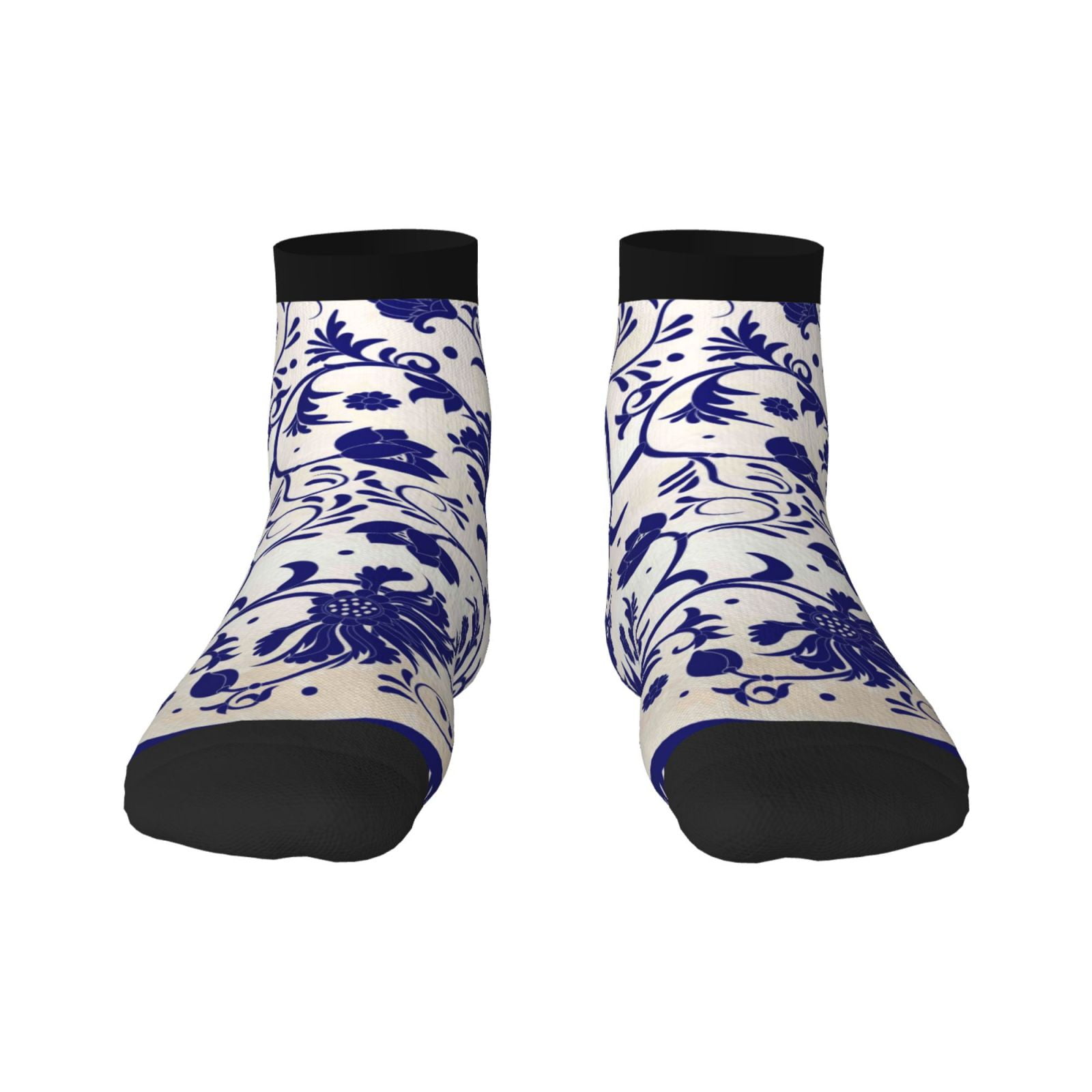 Bingfone Blue And White Porcelain Pattern Design Patterned Men'S Women ...