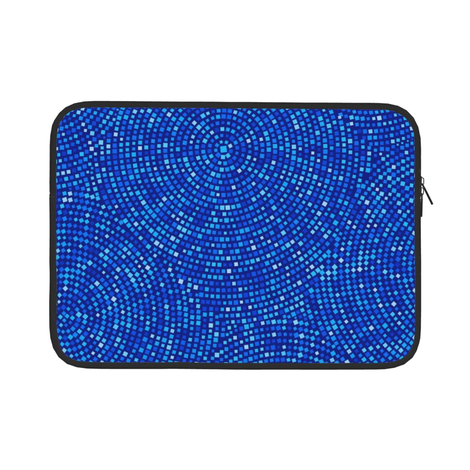 Bingfone Blue Circles Mosaic Laptop Sleeve Case 13 inch , 360 ...