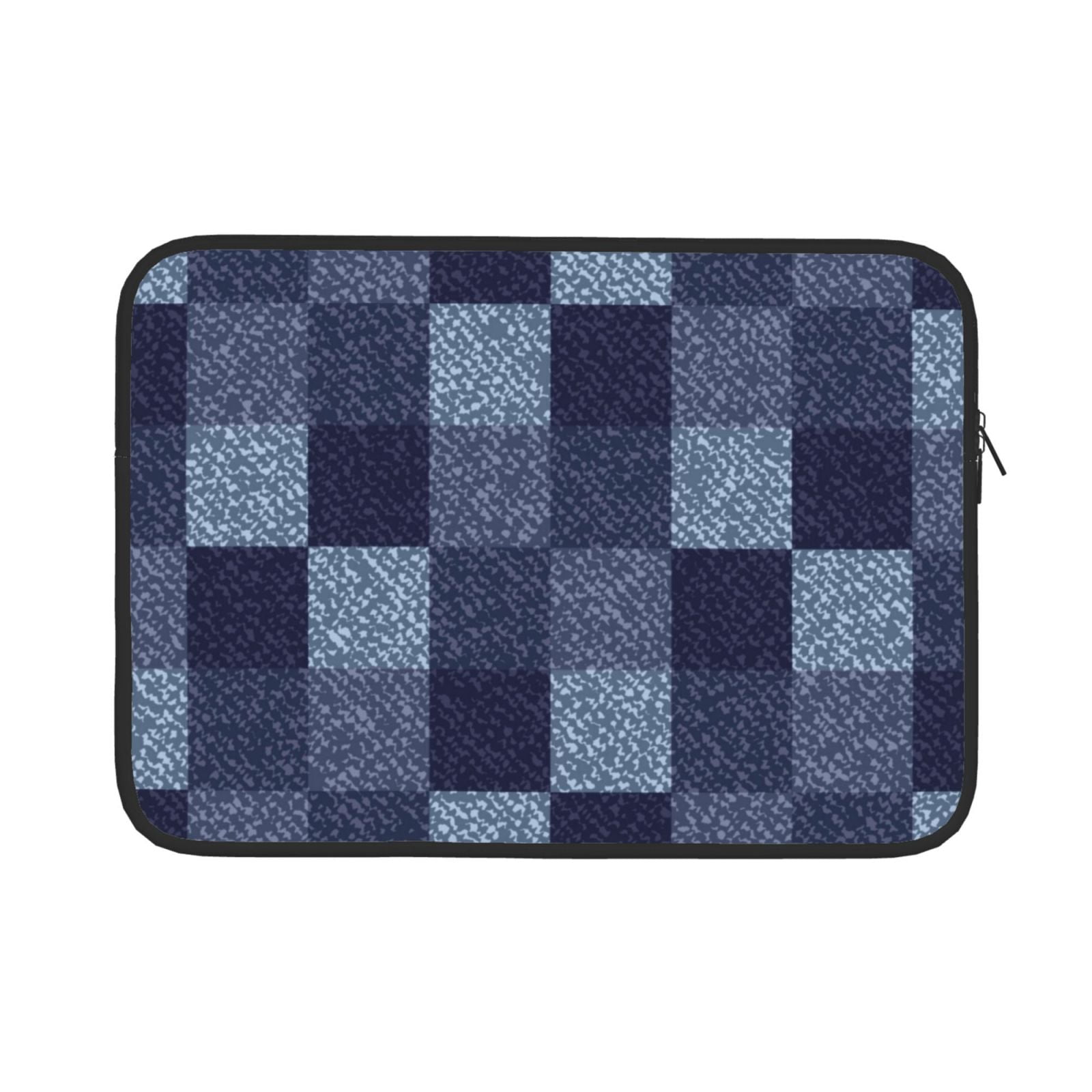 Bingfone Blue Gingham Buffalo Check Laptop Sleeve Case 15 Inch, 360 ...