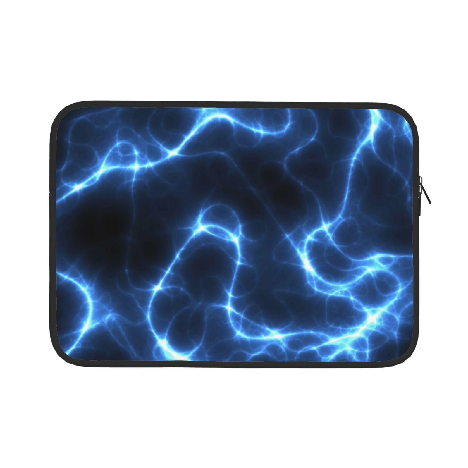Bingfone Blue Lightning Laptop Sleeve Case 15 Inch, 360° Protective ...