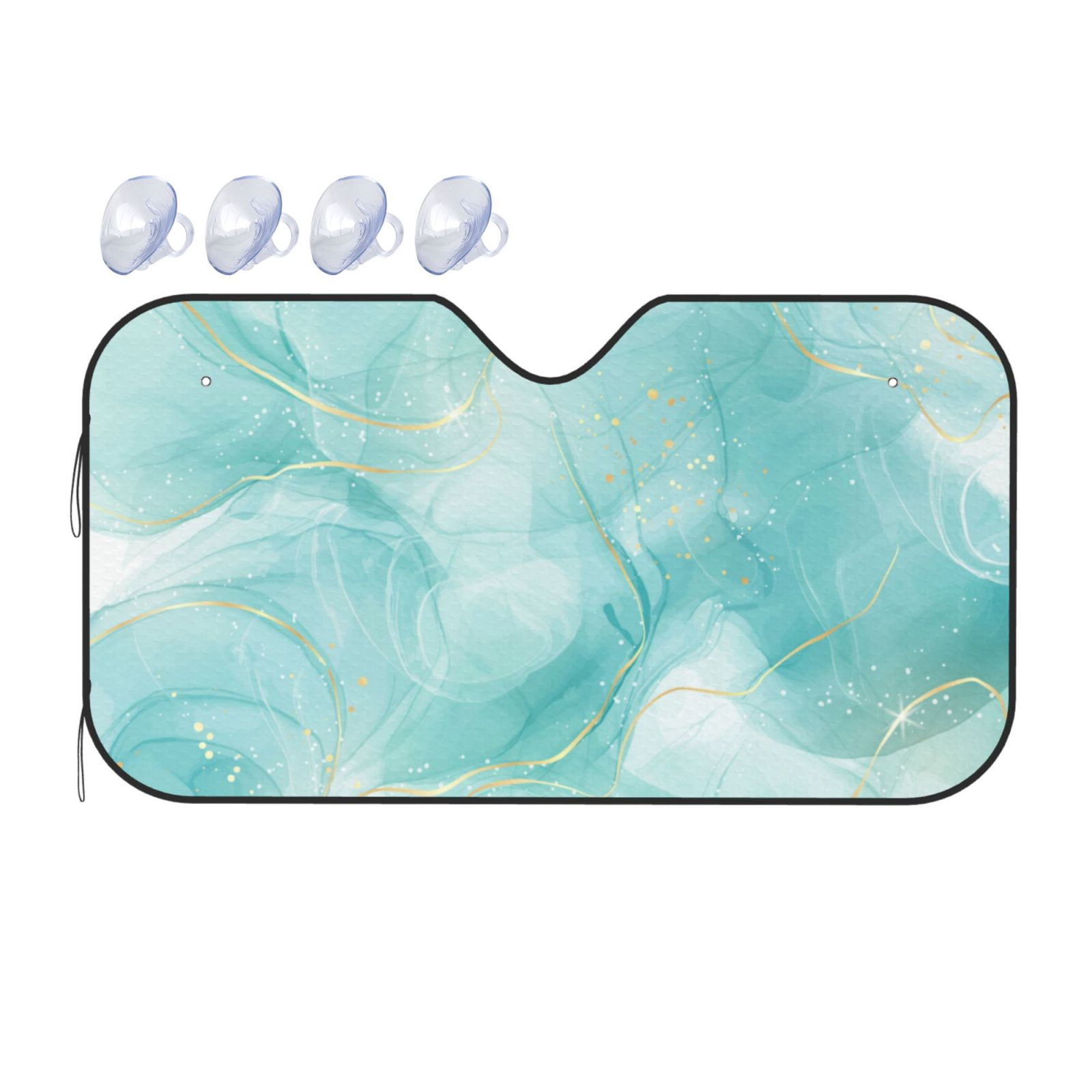 Bingfone Blue Marble Car Windshield Sunshade,Sun Foldable Sun Shield ...