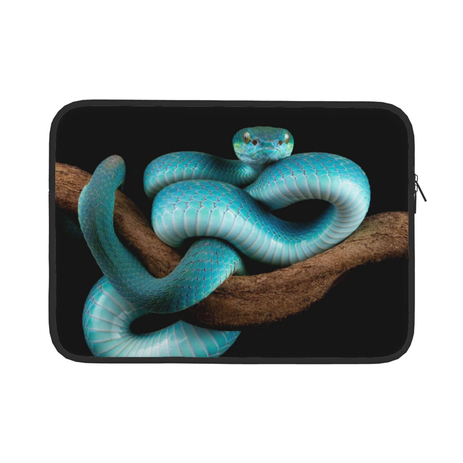 Bingfone Blue Viper Snake Laptop Sleeve Case 13 inch , 360° Protective ...