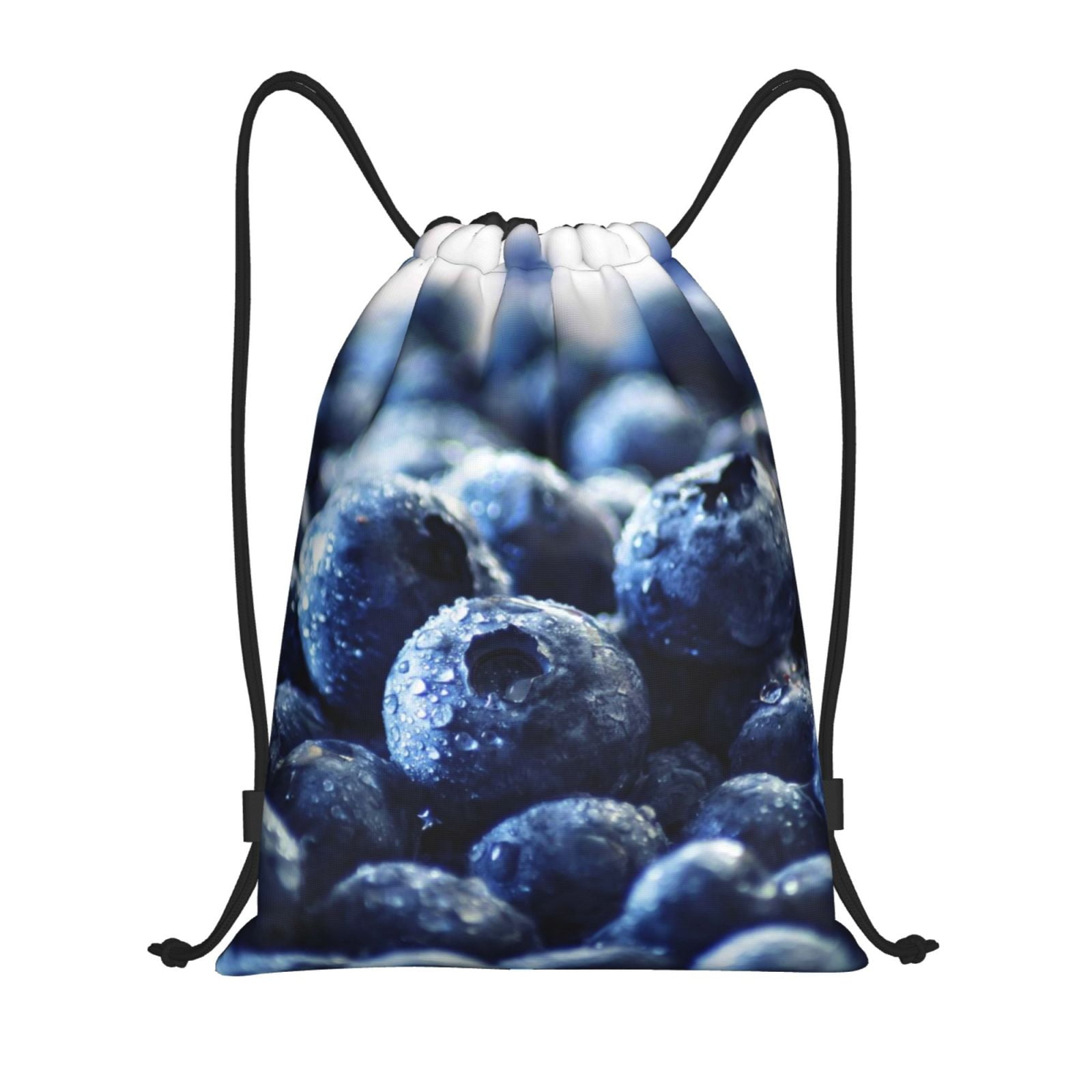 Bingfone Blueberry Drawstrings Backpacks Bags For Men Women Gym ...
