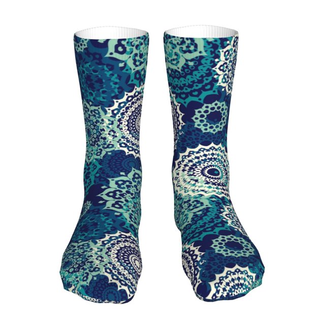 Bingfone Bohemian Mandala Prirnt Women's Men's Fun Pattern and Solid ...