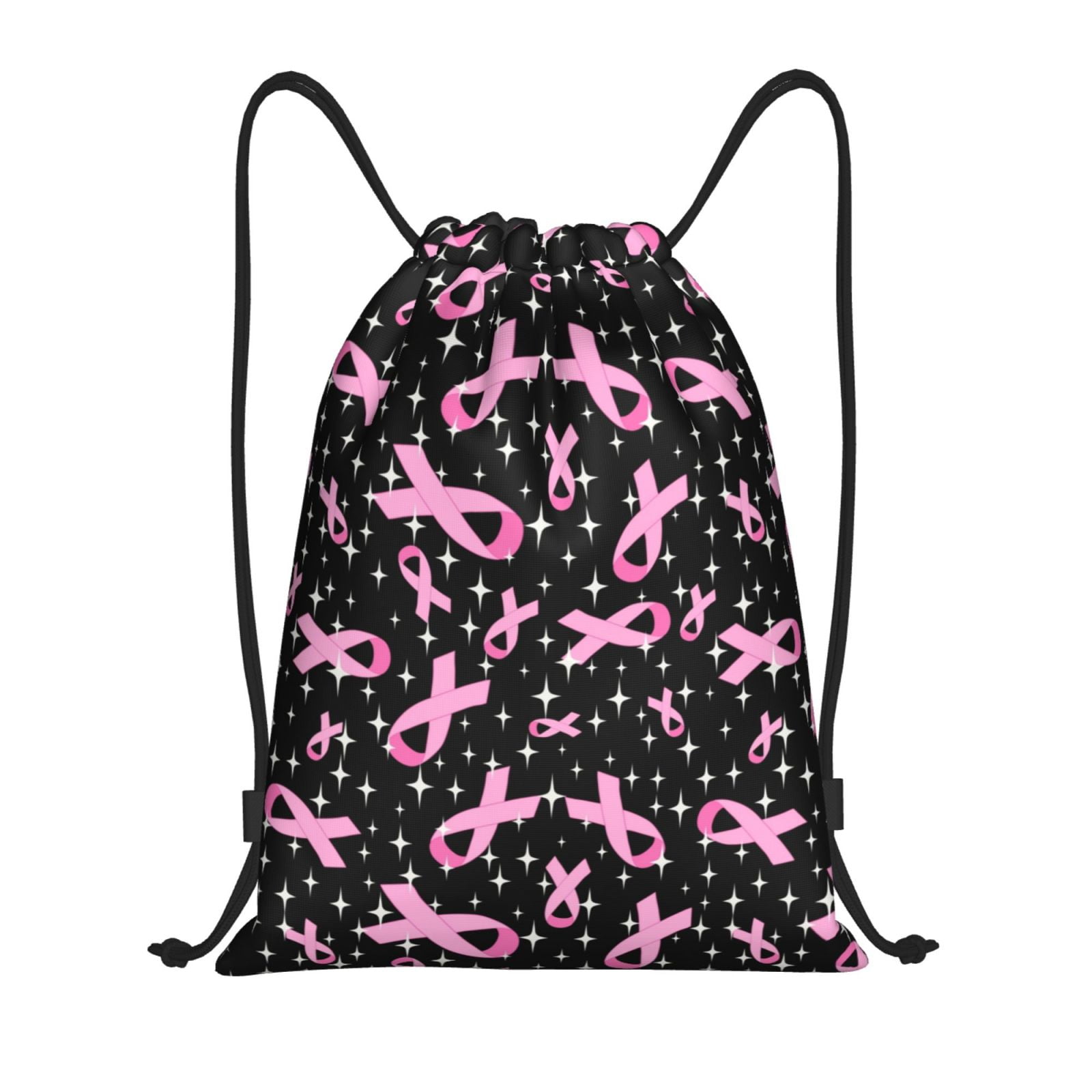 Bingfone Breast Cancer Awareness (2) Drawstrings Backpacks Bags For Men ...