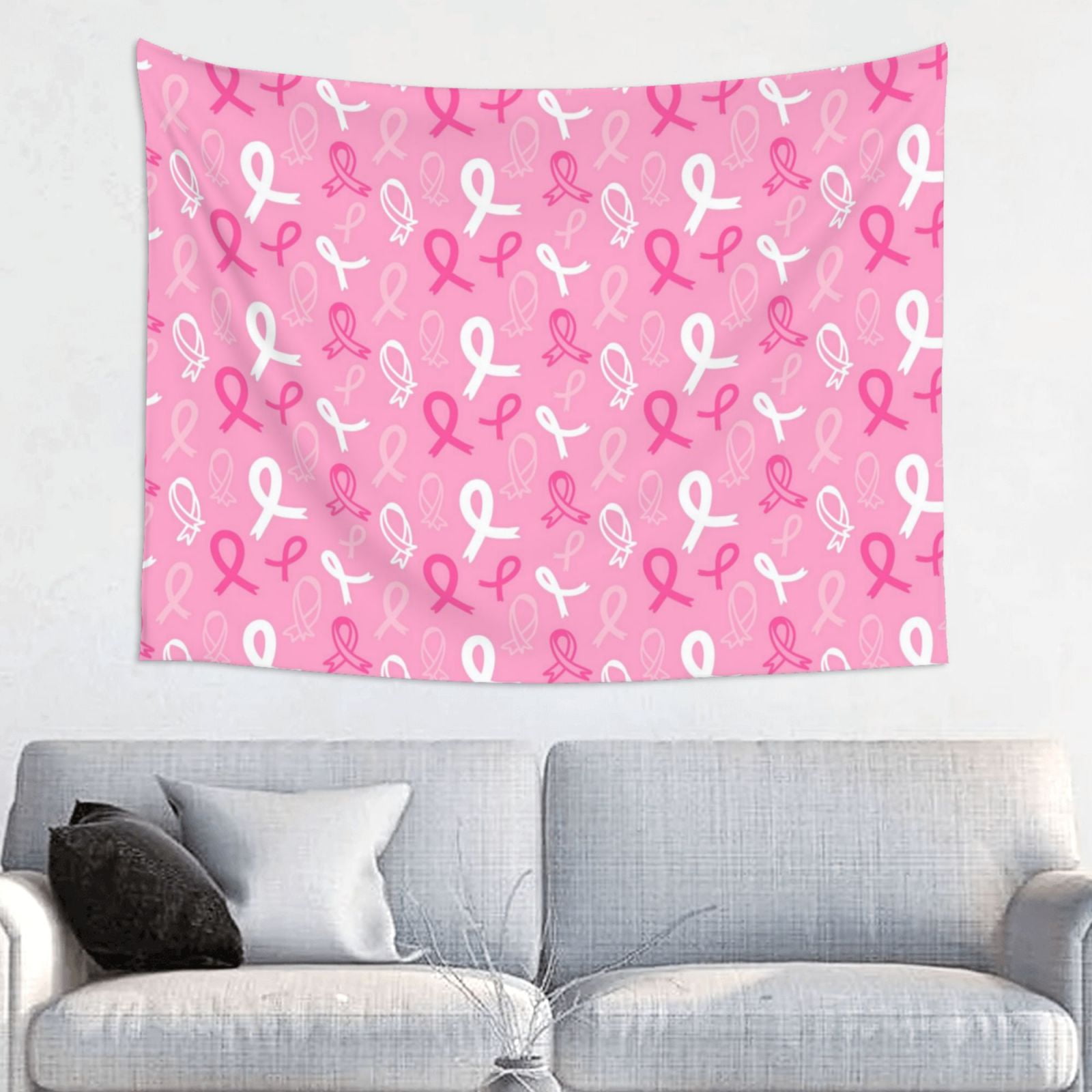 Bingfone Breast Cancer Awareness (3) Tapestry Wall Hanging Decor for ...