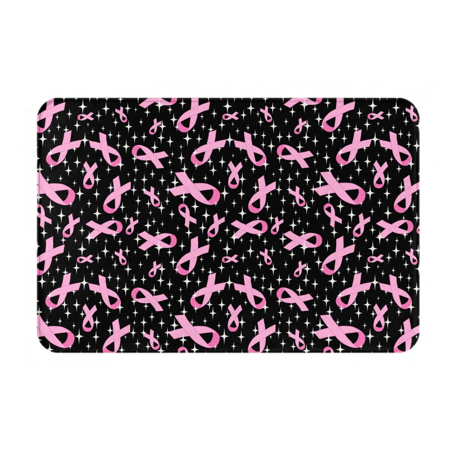 Bingfone Breast Cancer Awareness Door Mat 16"X24" Front Entrance Non ...