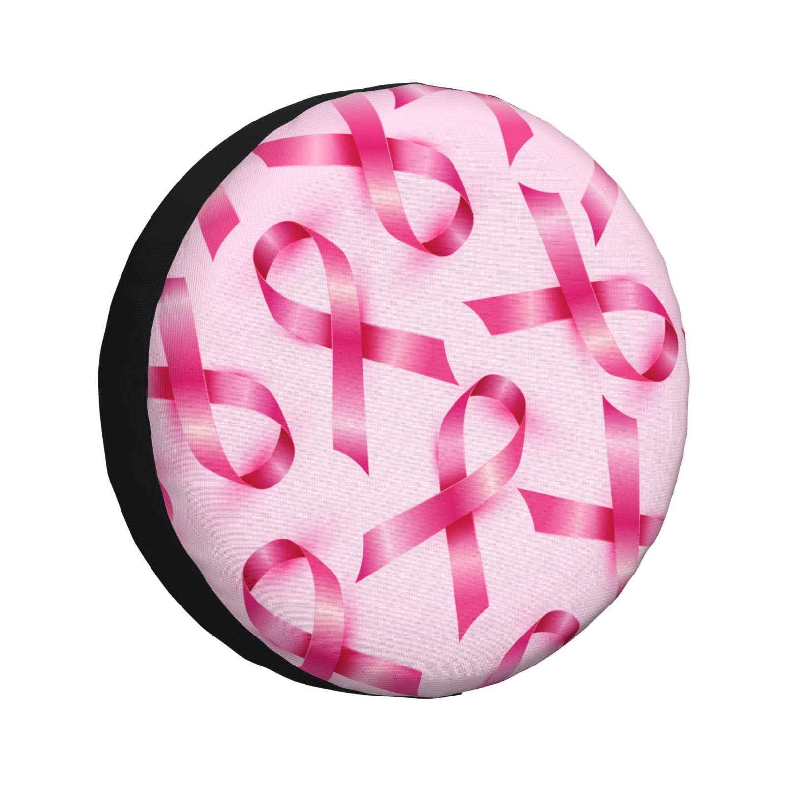 Bingfone Breast Cancer Ribbons Awareness Spare Tire Cover Weatherproof ...