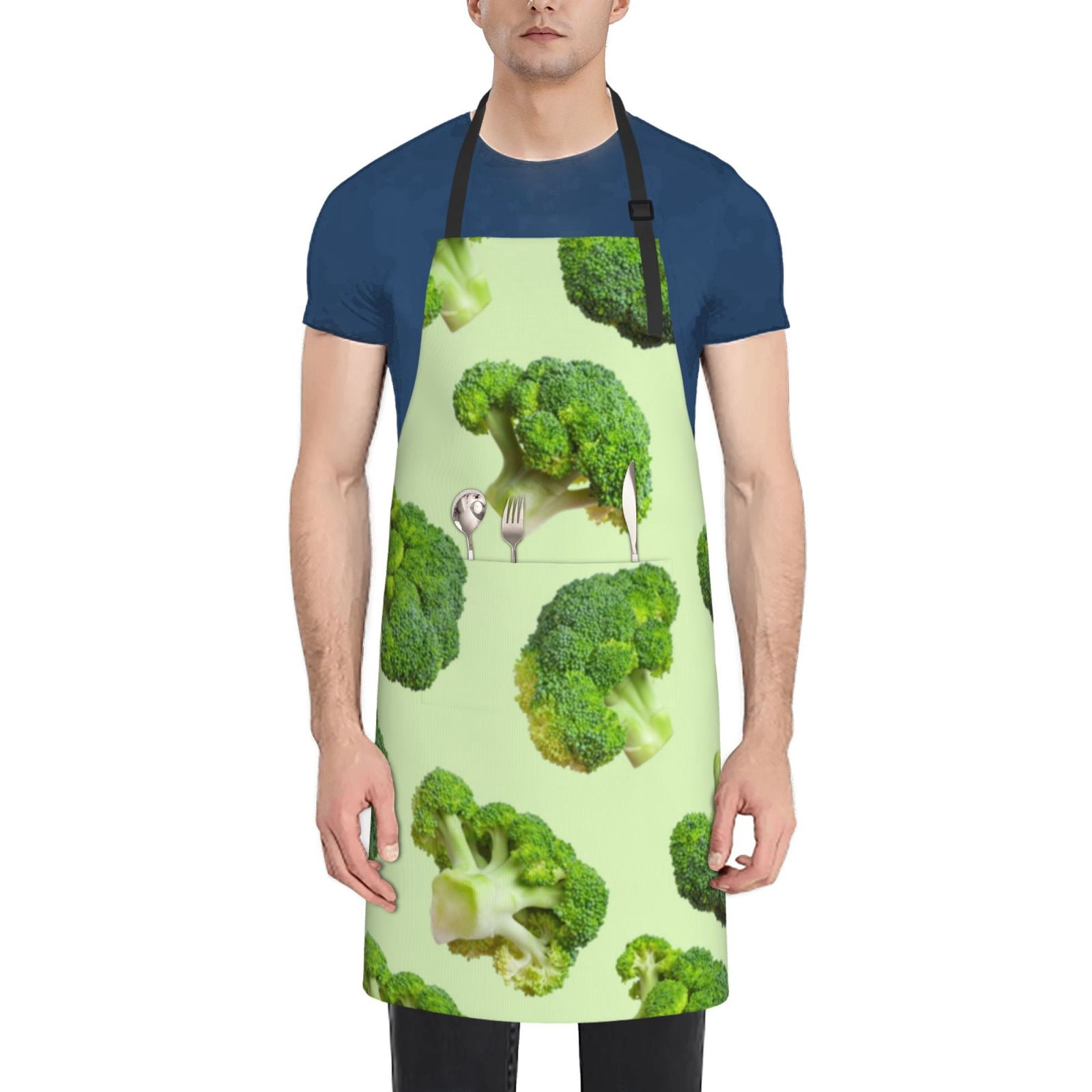 Bingfone Broccoli 3 Apron Gifts For Men, Women Professional Grade Chef ...