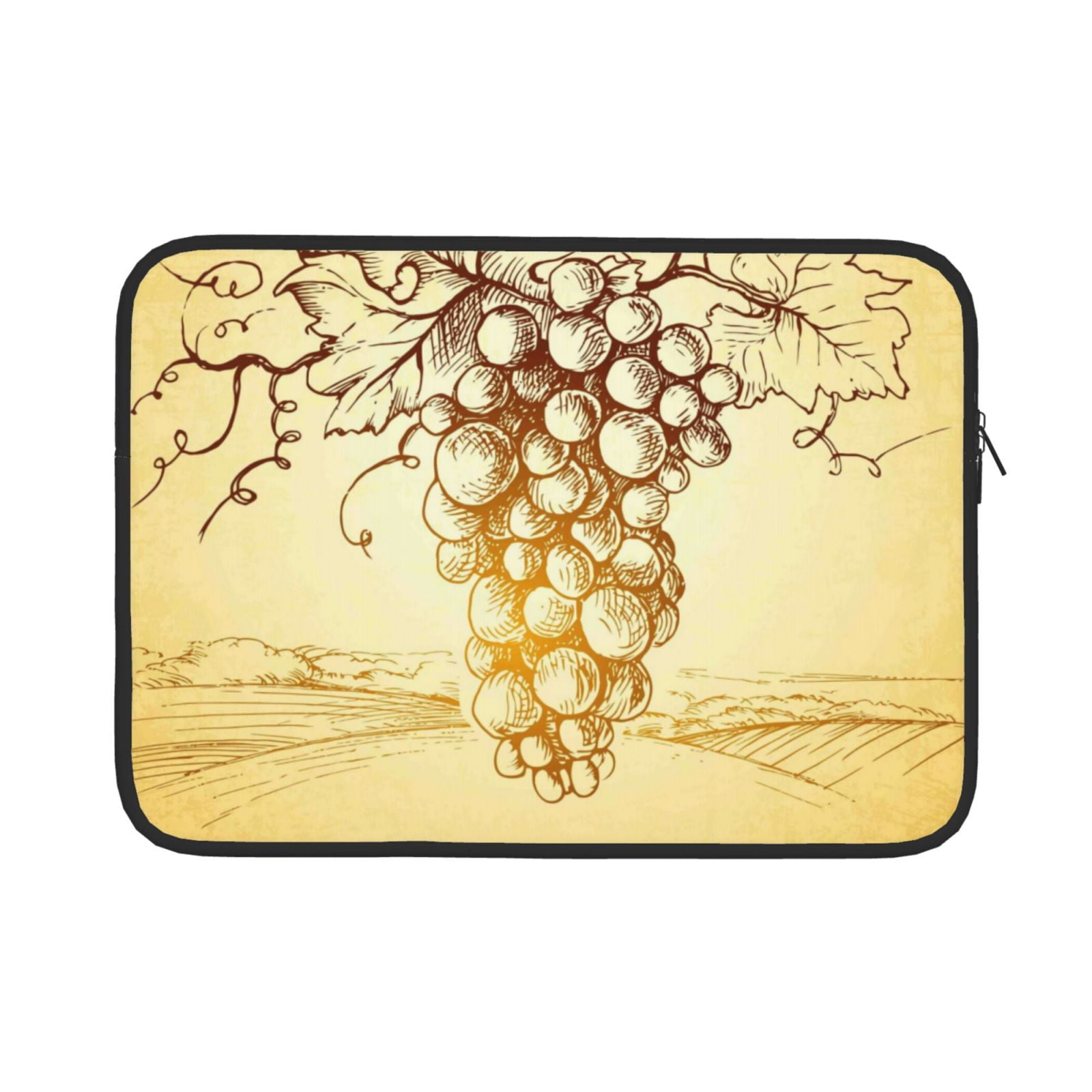 Bingfone Bunch Of Grapes Laptop Sleeve Case 15 Inch, 360° Protective ...
