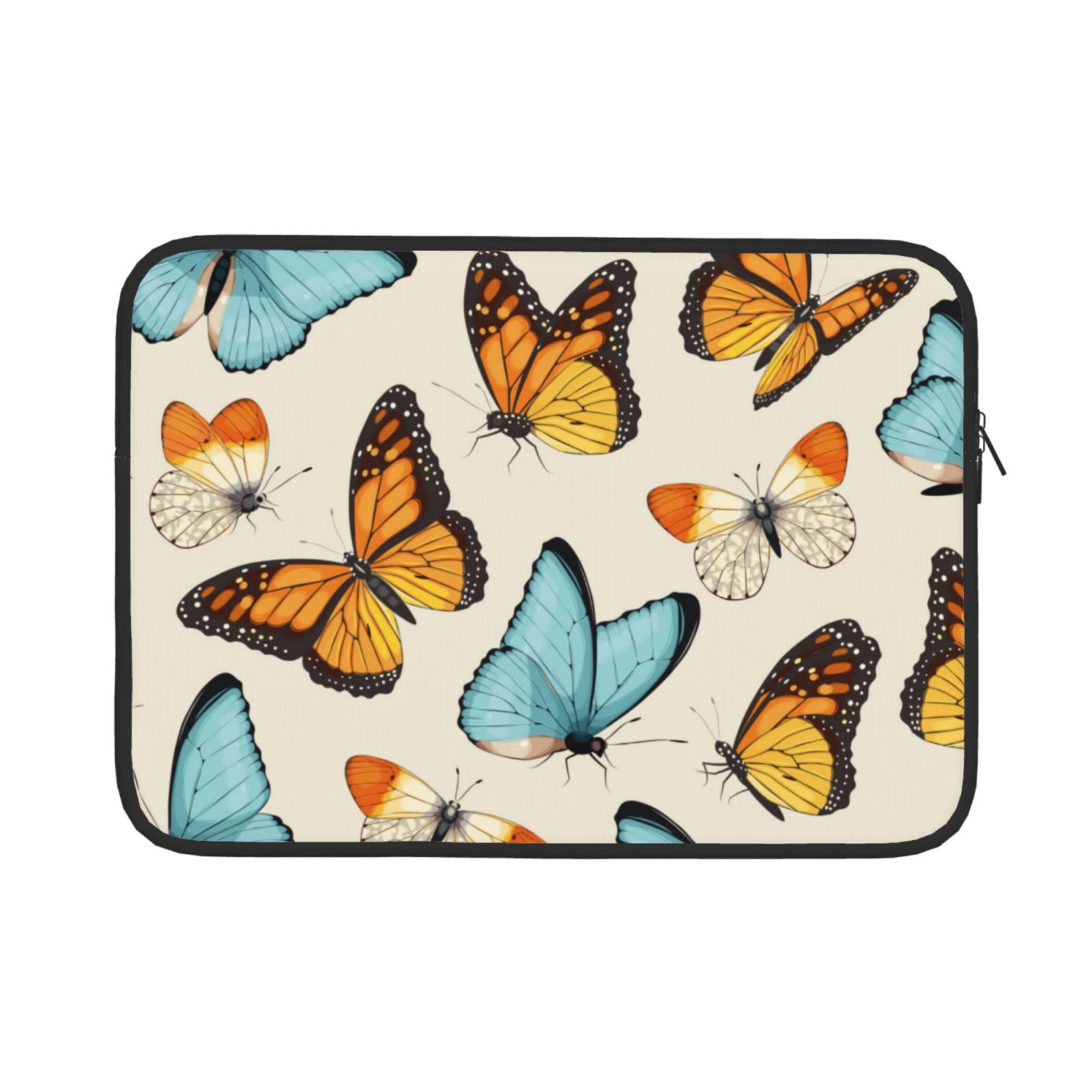 Bingfone Butterflies Laptop Sleeve Case 13 Inch, 360° Protective ...