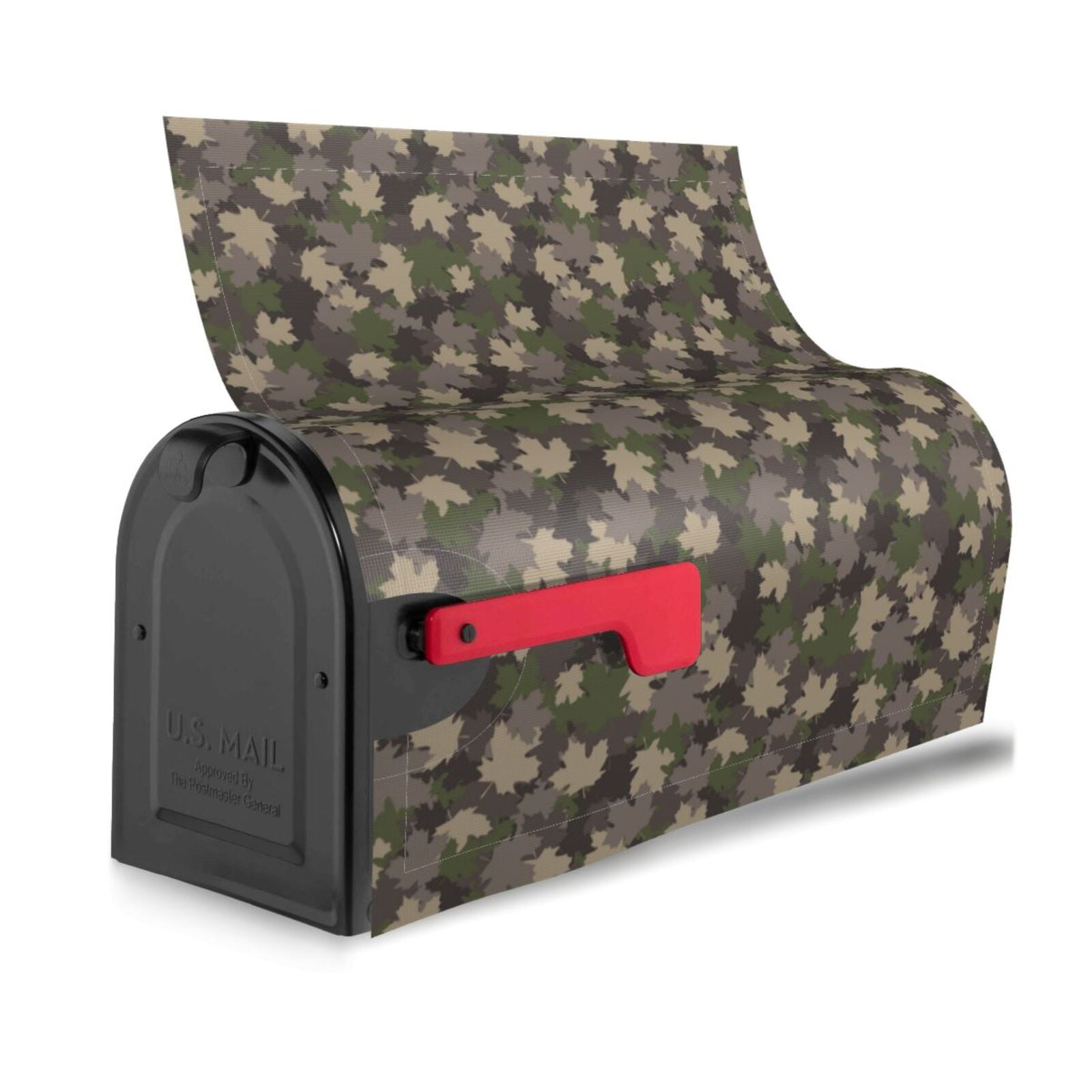Bingfone Camouflage maple Magnetic Mailbox Cover Standard Size for ...