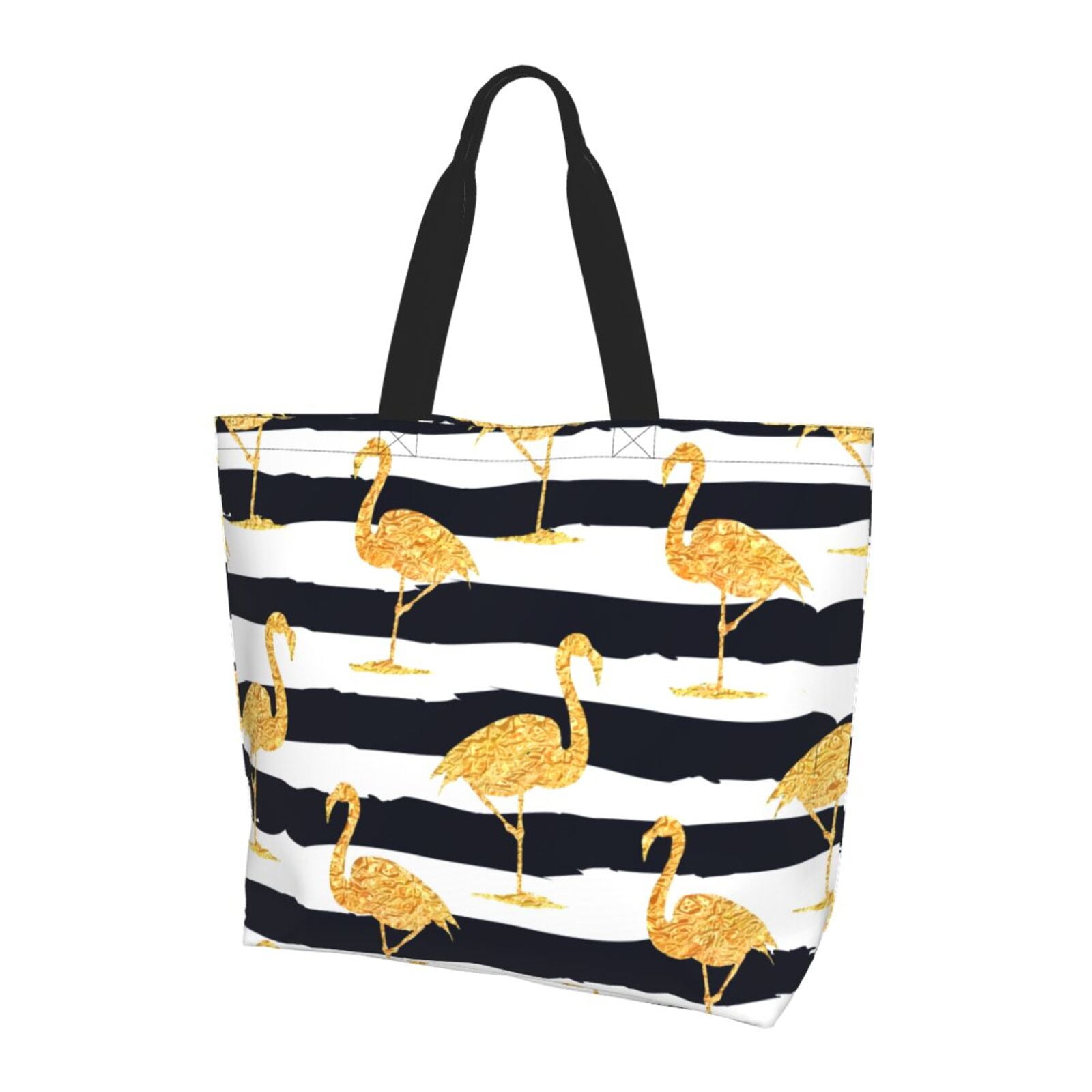 Bingfone Canvas Tote Bag For Women With Inner Pocket Aesthetic Cute Shopping Tote Bags Reusable ...