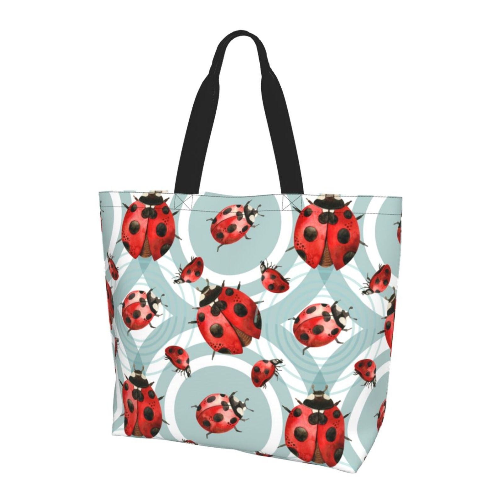 Bingfone Canvas Tote Bag For Women With Inner Pocket Aesthetic Cute ...