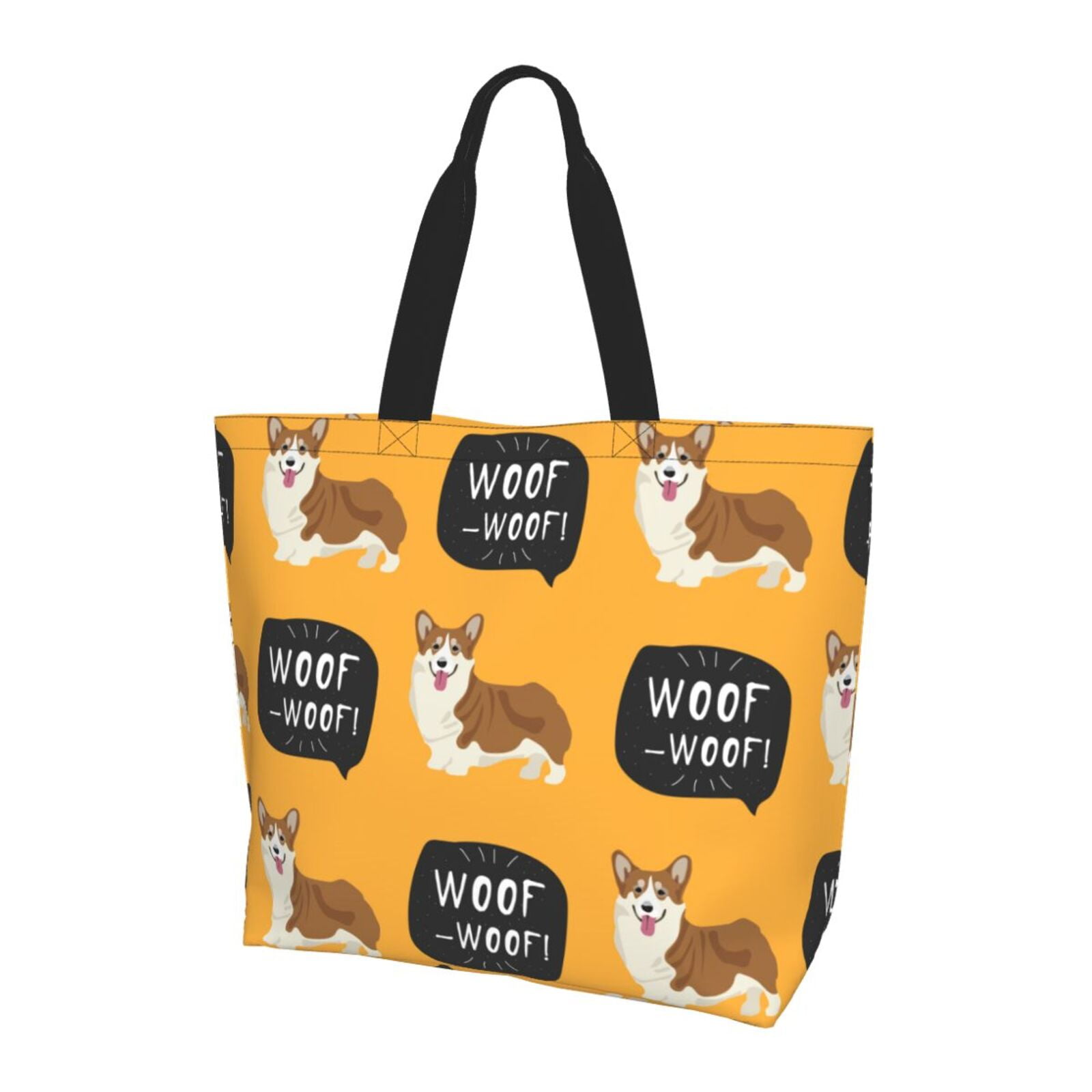 Bingfone Canvas Tote Bag for Women with Inner Pocket Aesthetic Cute Shopping Tote Bags Reusable ...