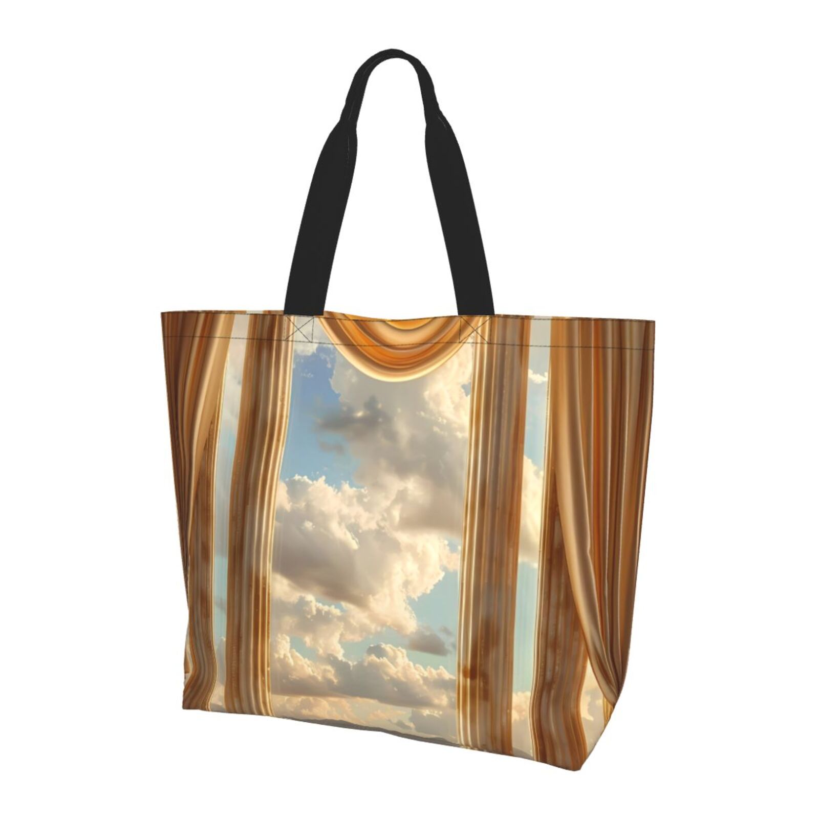Bingfone Canvas Tote Bag for Women with Inner Pocket Aesthetic Cute ...