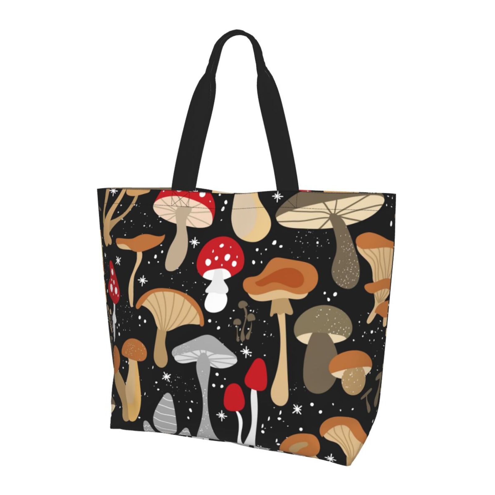 Bingfone Canvas Tote Bag for Women with Inner Pocket Aesthetic Cute ...