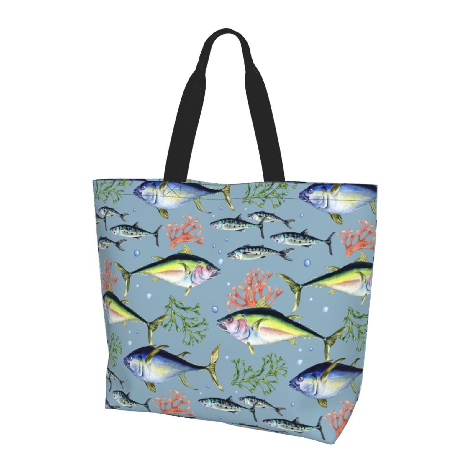 Bingfone Canvas Tote Bag for Women with Inner Pocket Aesthetic Cute ...