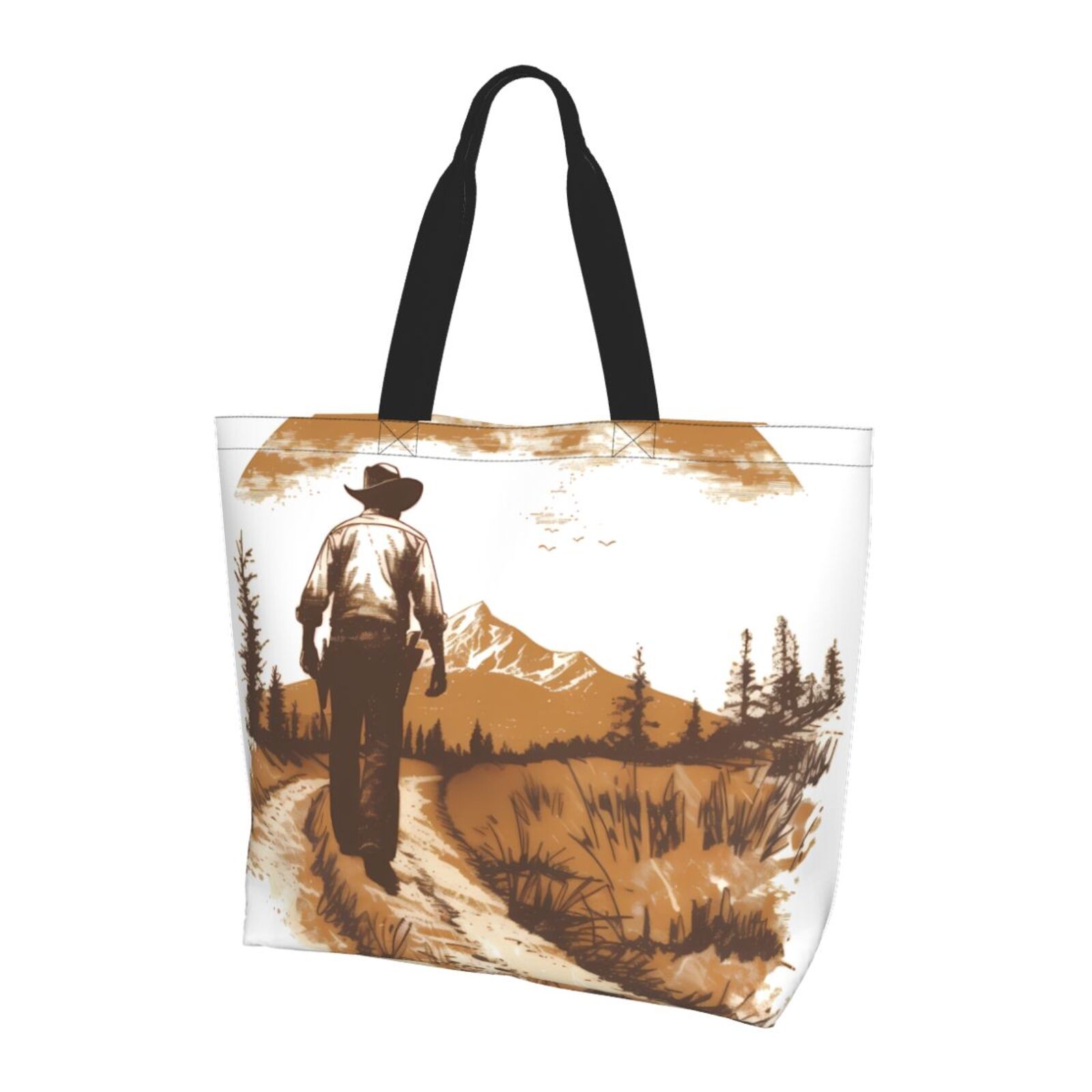 Bingfone Canvas Tote Bag for Women with Inner Pocket Aesthetic Cute ...