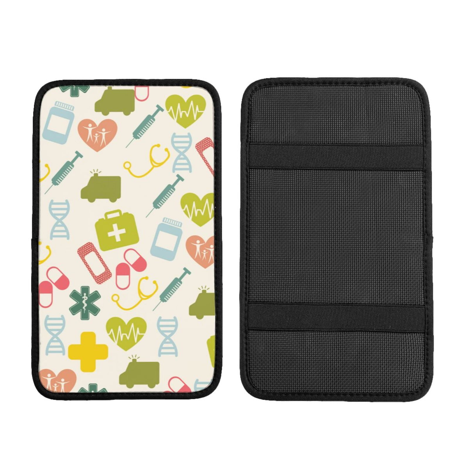 Bingfone Car Four-Season Universal Armrest Box Mat,Car Armrest Seat ...