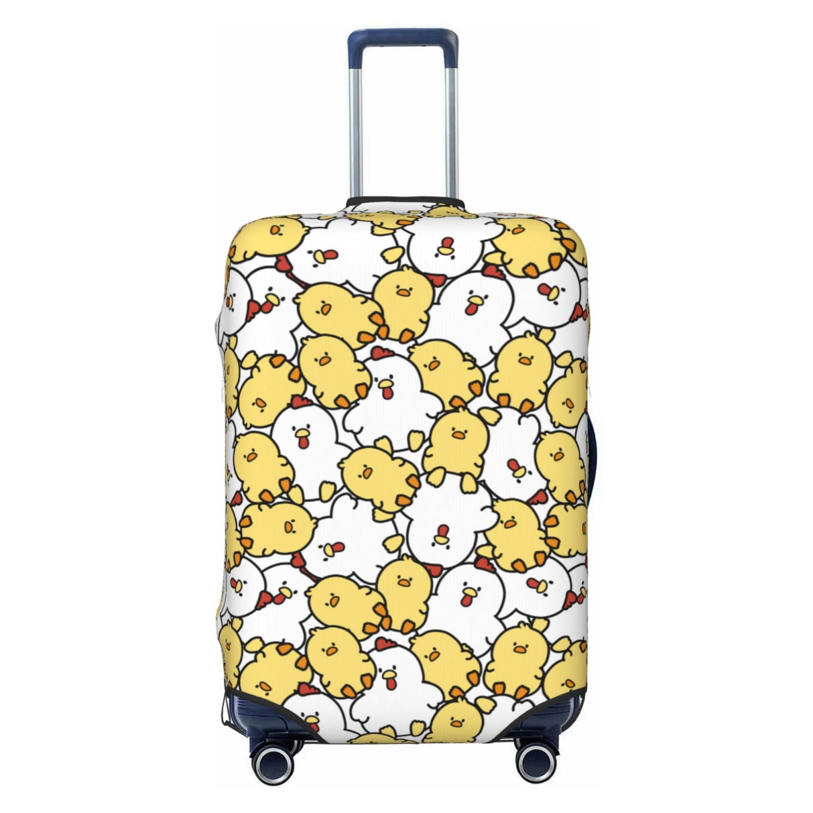Bingfone Cartoon Chicken Luggage Cover Washable Suitcase Cover ...