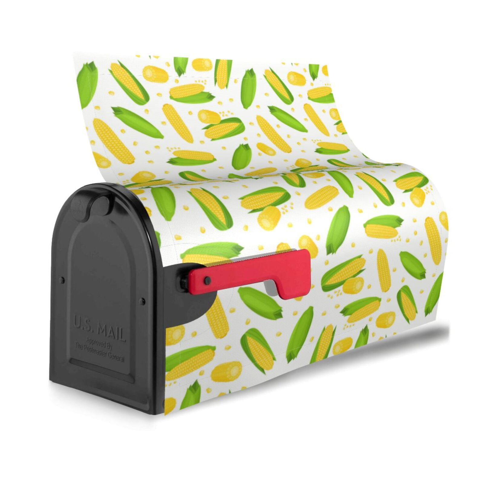 Bingfone Cartoon Corn Magnetic Mailbox Cover Standard Size for Garden ...