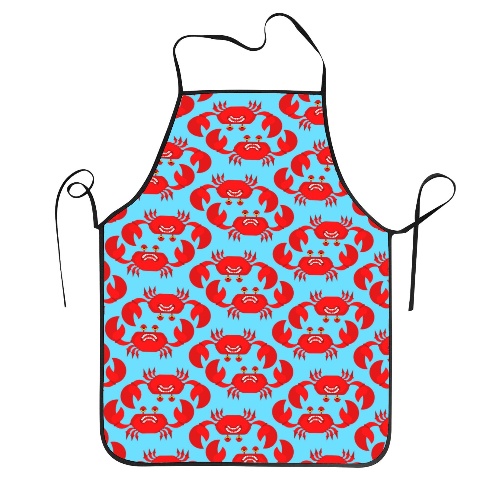 Bingfone Cartoon Crabs for Tie-up Apron, Unisex Waterproof and Stain ...