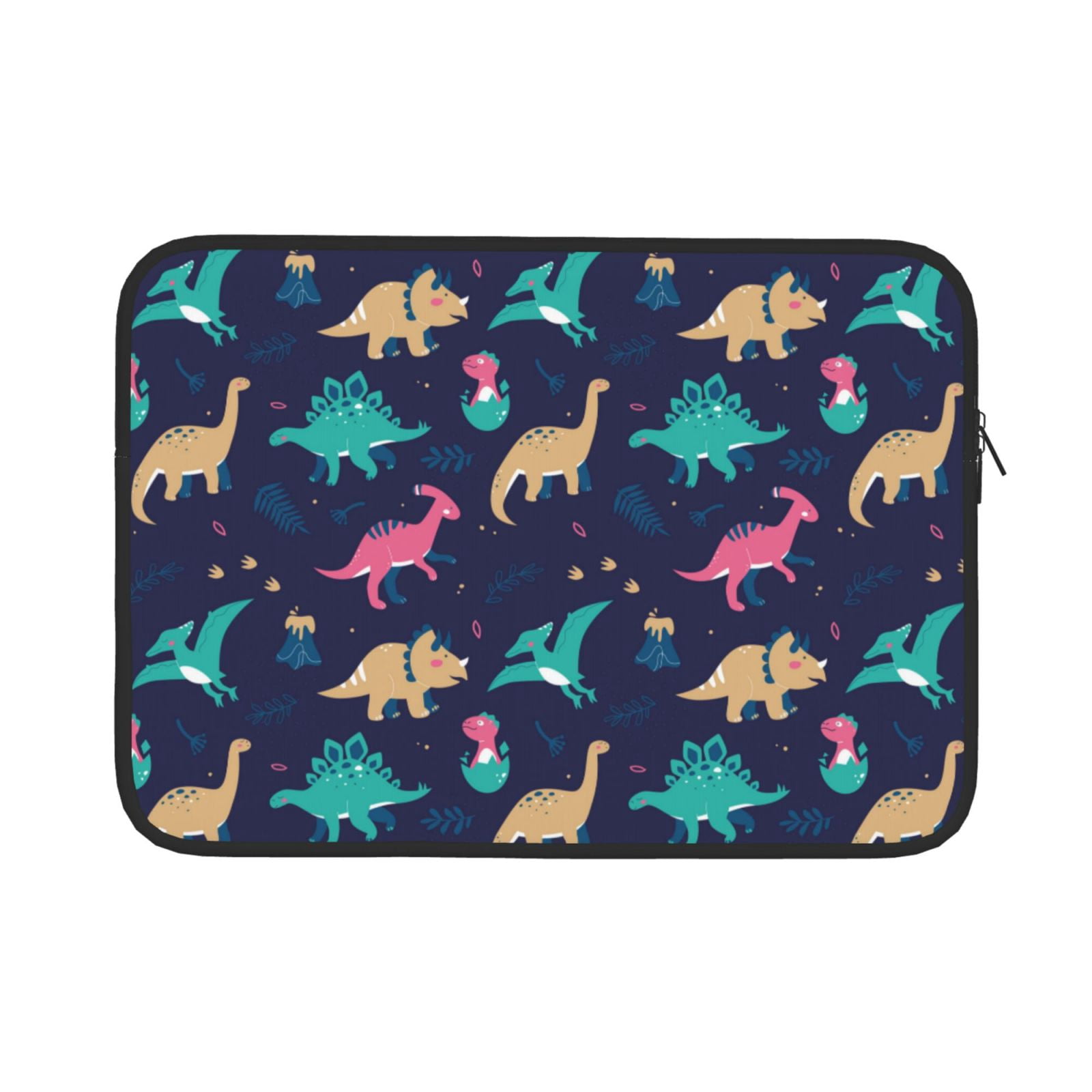 Bingfone Cartoon Dinosaur Laptop Sleeve Case 13 inch , 360° Protective ...
