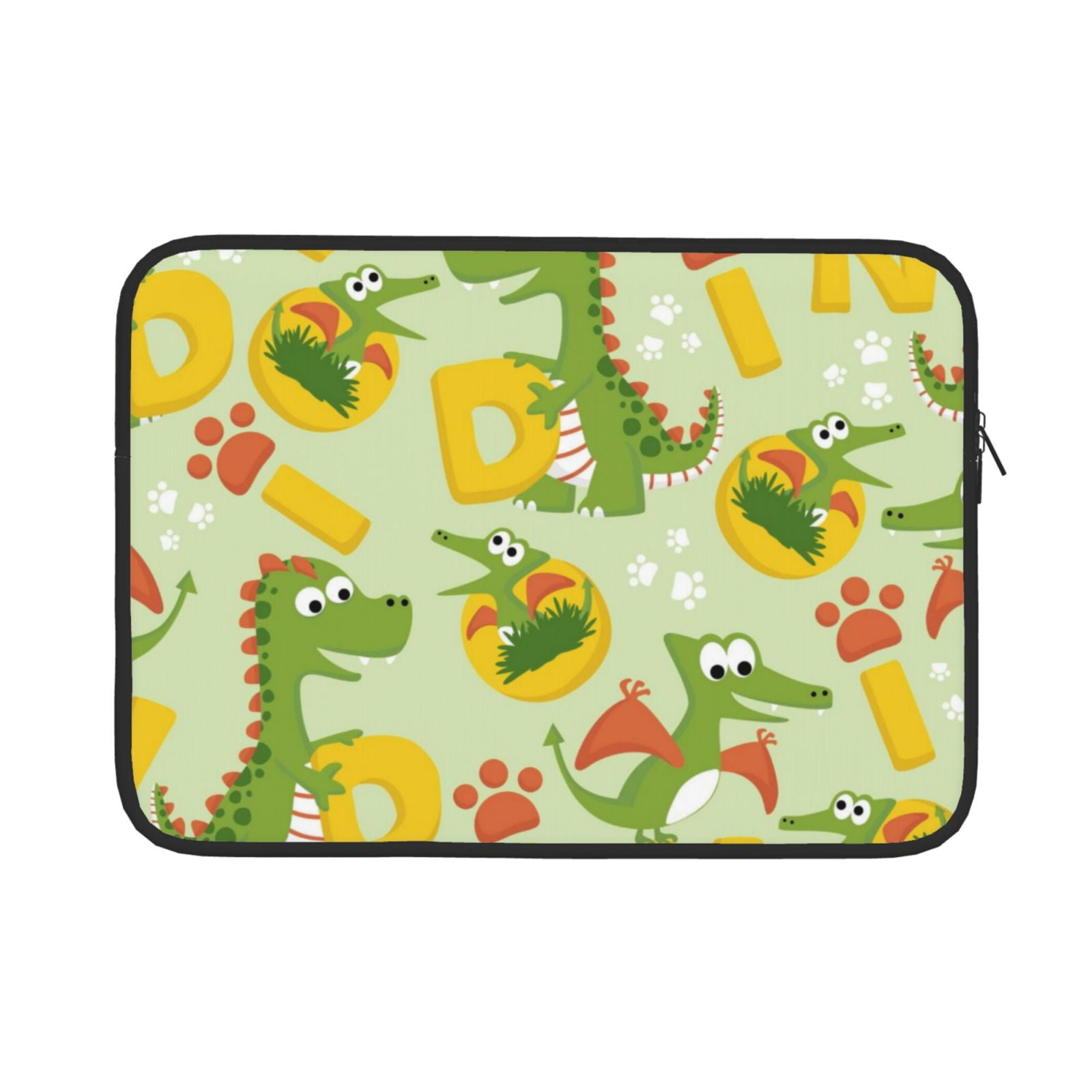 Bingfone Cartoon Dinosaurs Laptop Sleeve Case 15 Inch, 360° Protective ...