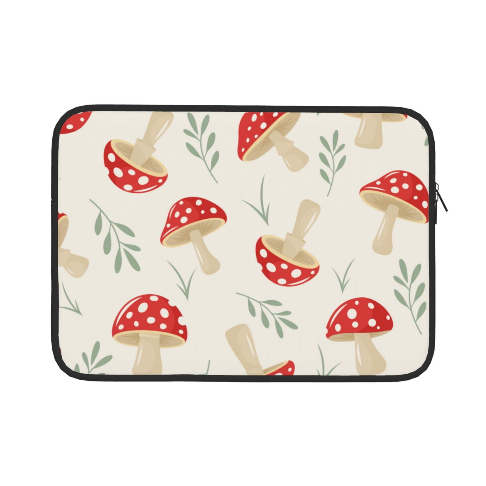 Bingfone Cartoon Flat Mushrooms Laptop Sleeve Case 13 Inch, 360 ...