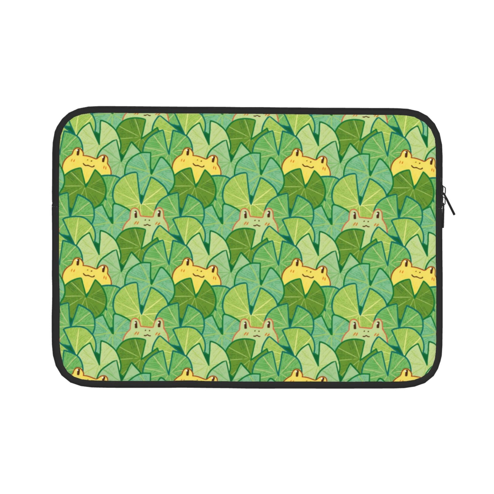 Bingfone Cartoon Frog And Lotus Leaf Laptop Sleeve Case , 360 ...