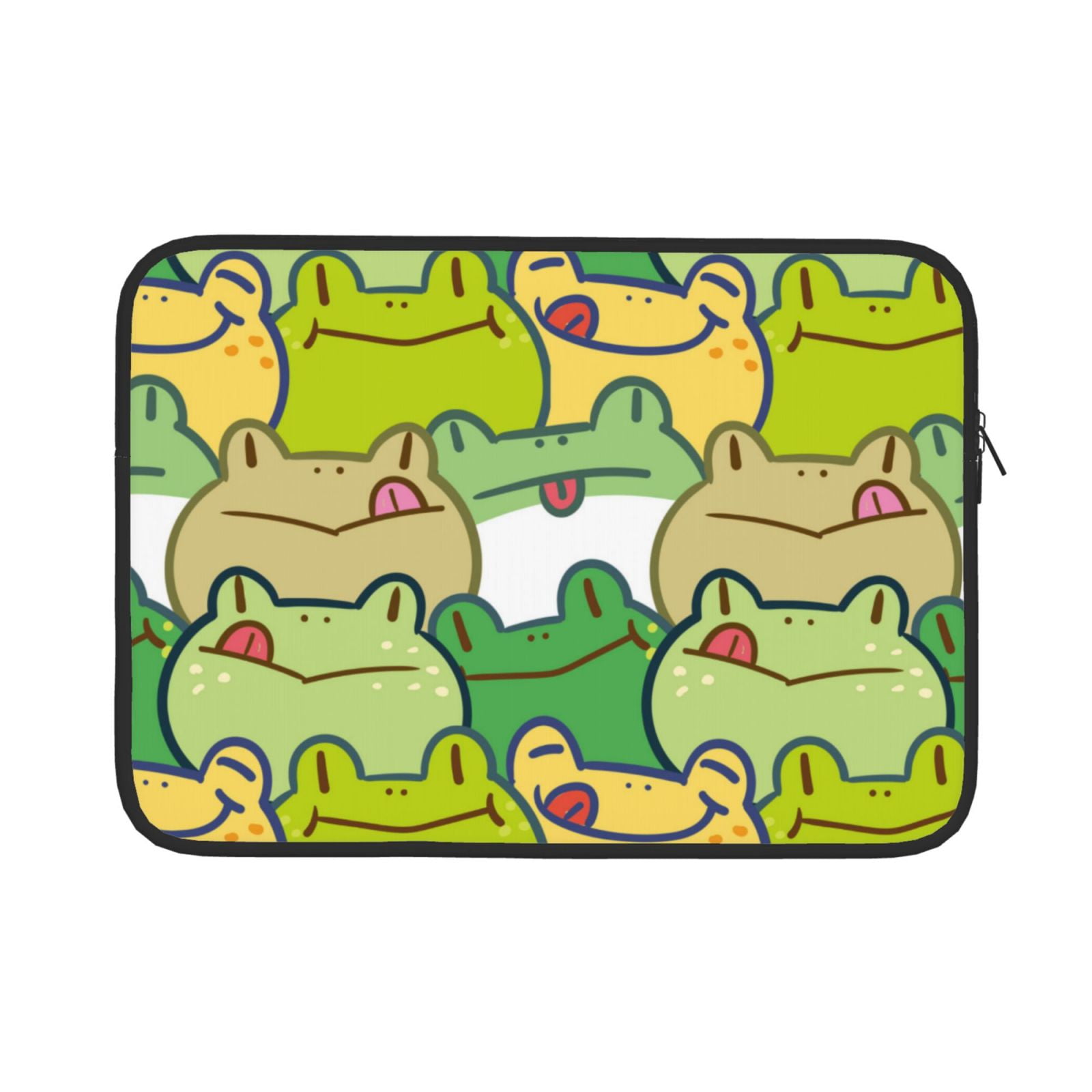 Bingfone Cartoon Frog Laptop Sleeve Case 13 Inch, 360° Protective ...