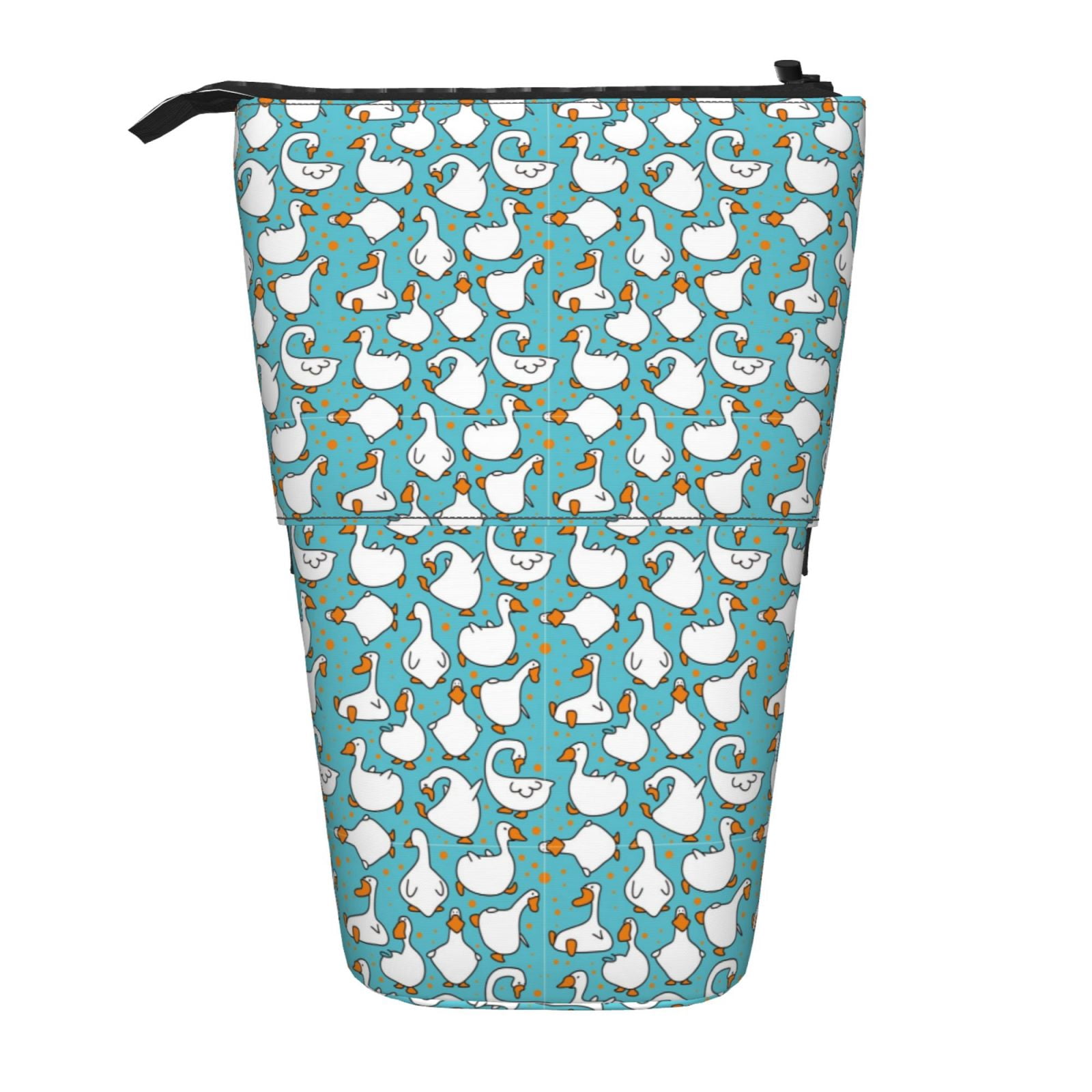 Bingfone Cartoon Funny Goose Print Telescopic Pencil Bag Pen Holder Pop ...