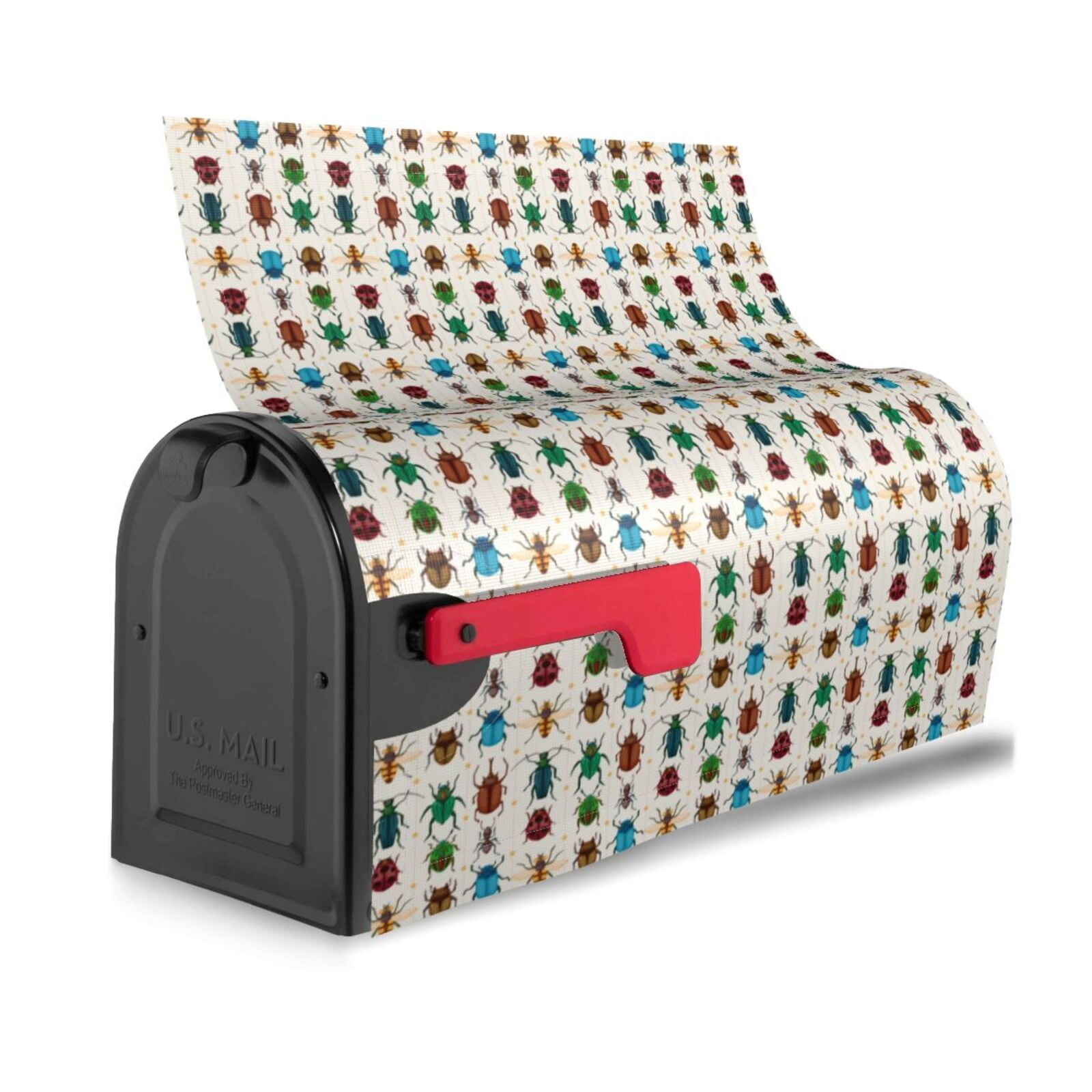 Bingfone Cartoon Insects Magnetic Mailbox Cover Standard Size for ...