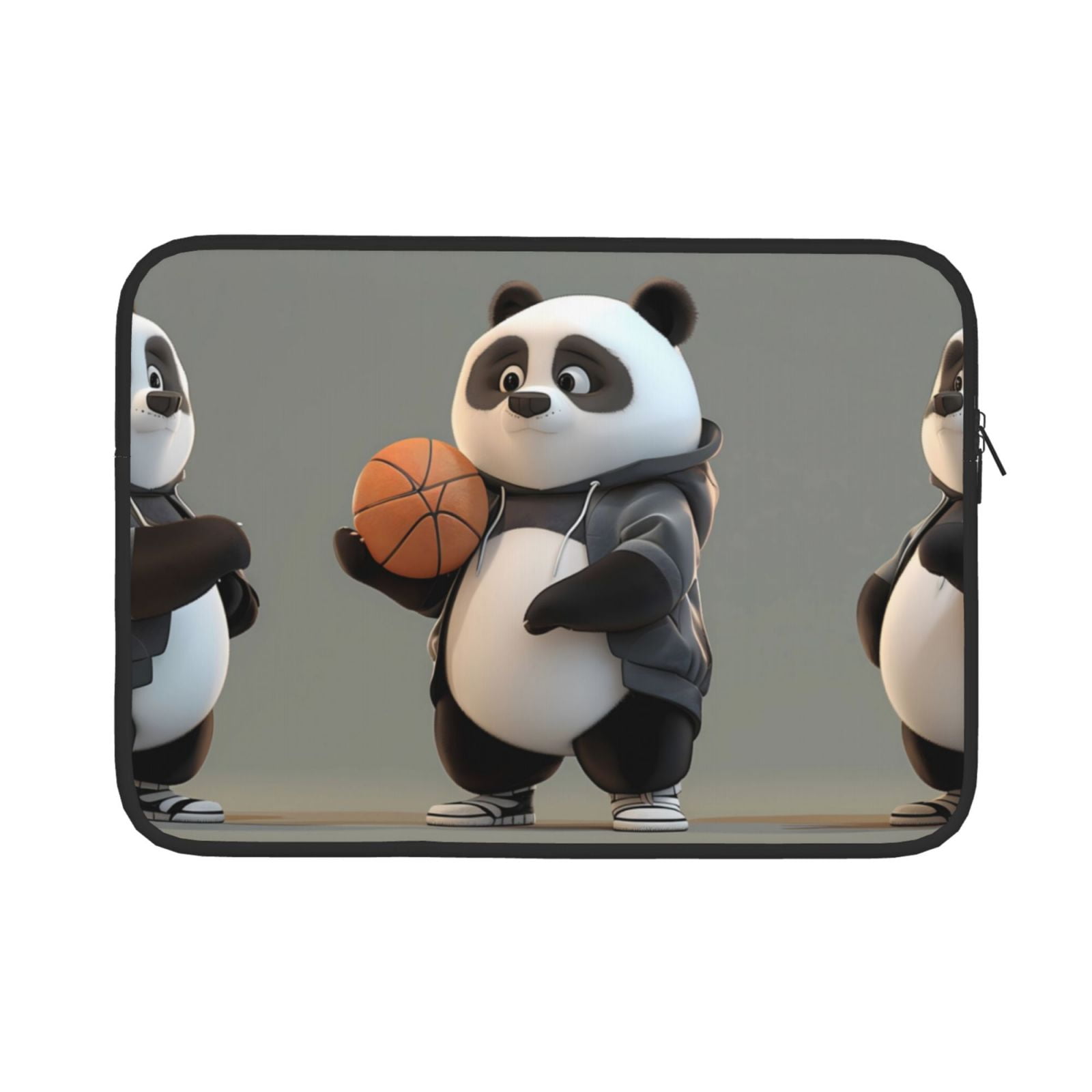 Bingfone Cartoon Pandas Basketball Laptop Sleeve Case 13 inch , 360 ...