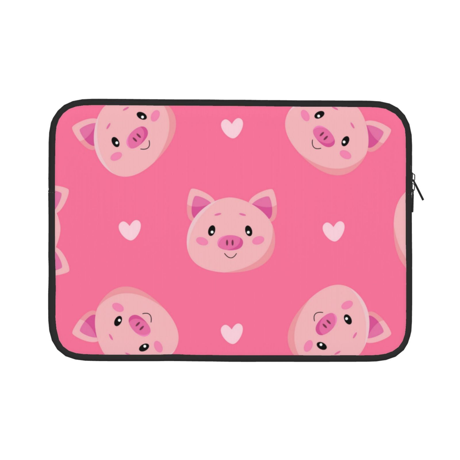 Bingfone Cartoon Pigs And Hearts Laptop Sleeve Case 13 Inch, 360 ...