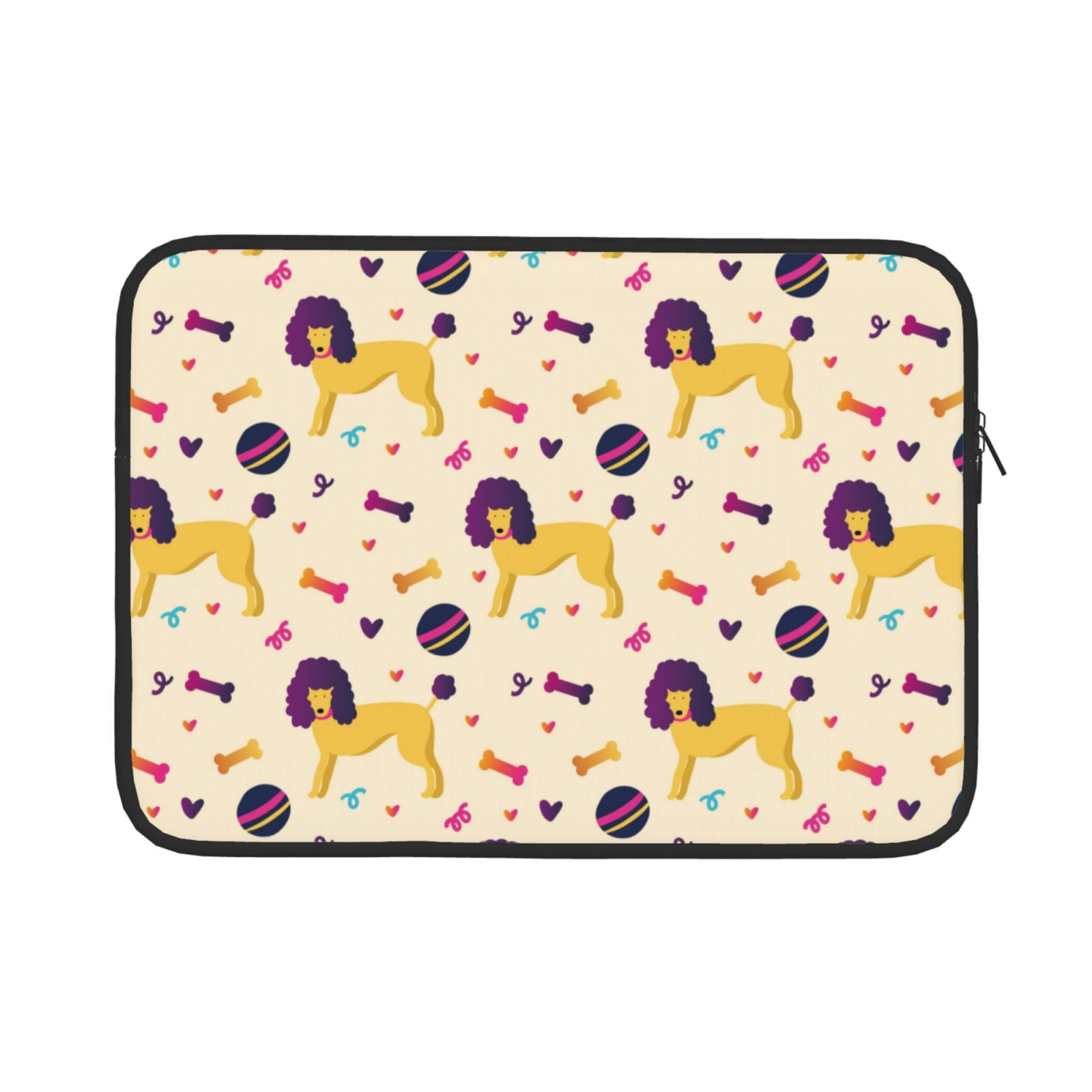 Bingfone Cartoon Poodle Dog Laptop Sleeve Case 15 inch , 360 ...