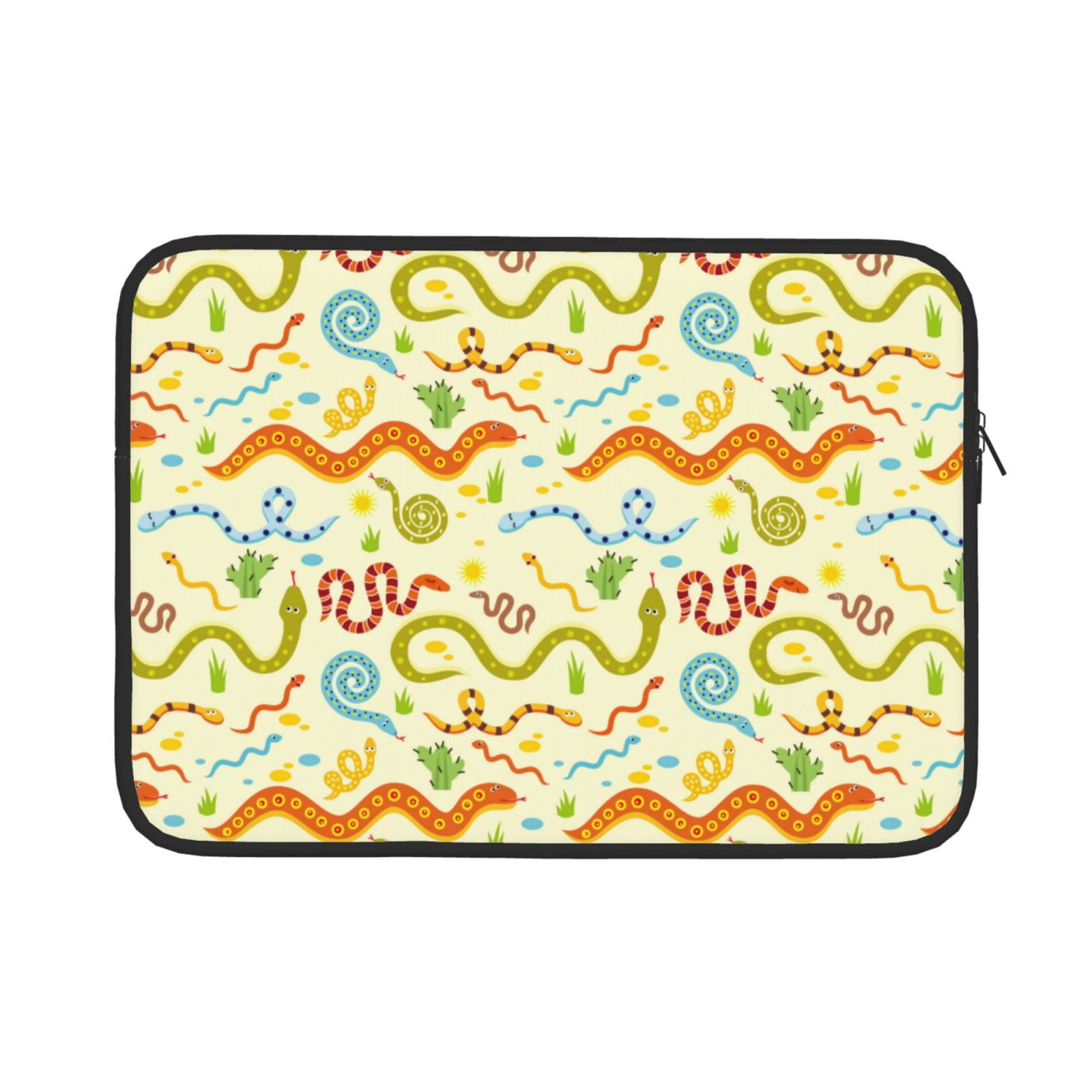 Bingfone Cartoon Snake8 Laptop Sleeve Case 13 inch , 360° Protective ...