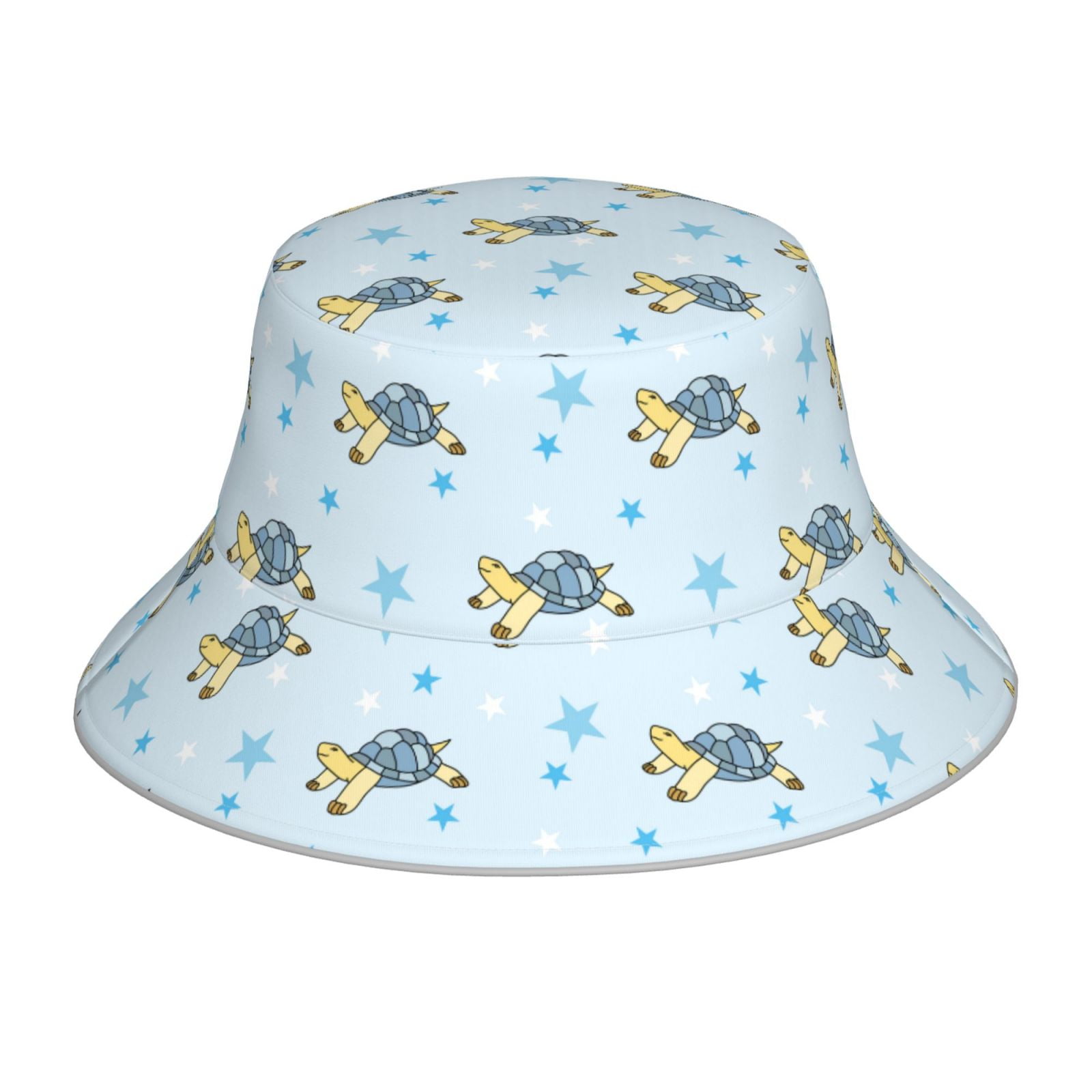 Bingfone Cartoon Turtle Bucket Hat for Men Women,Packable Reversible ...