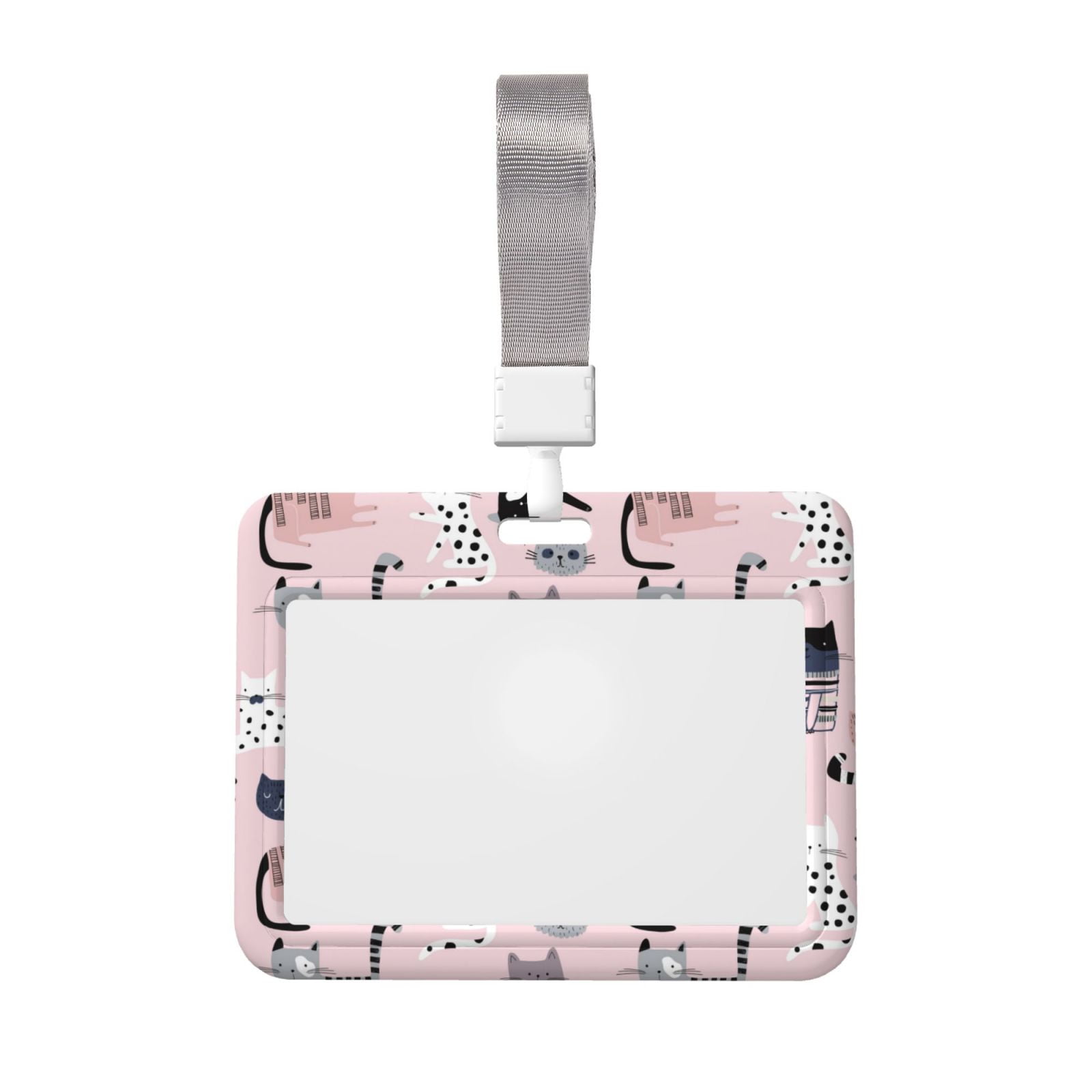 Bingfone Cat Card Badge Holder,for Girls Girly Women 4 x 3 Inch Nurses ...