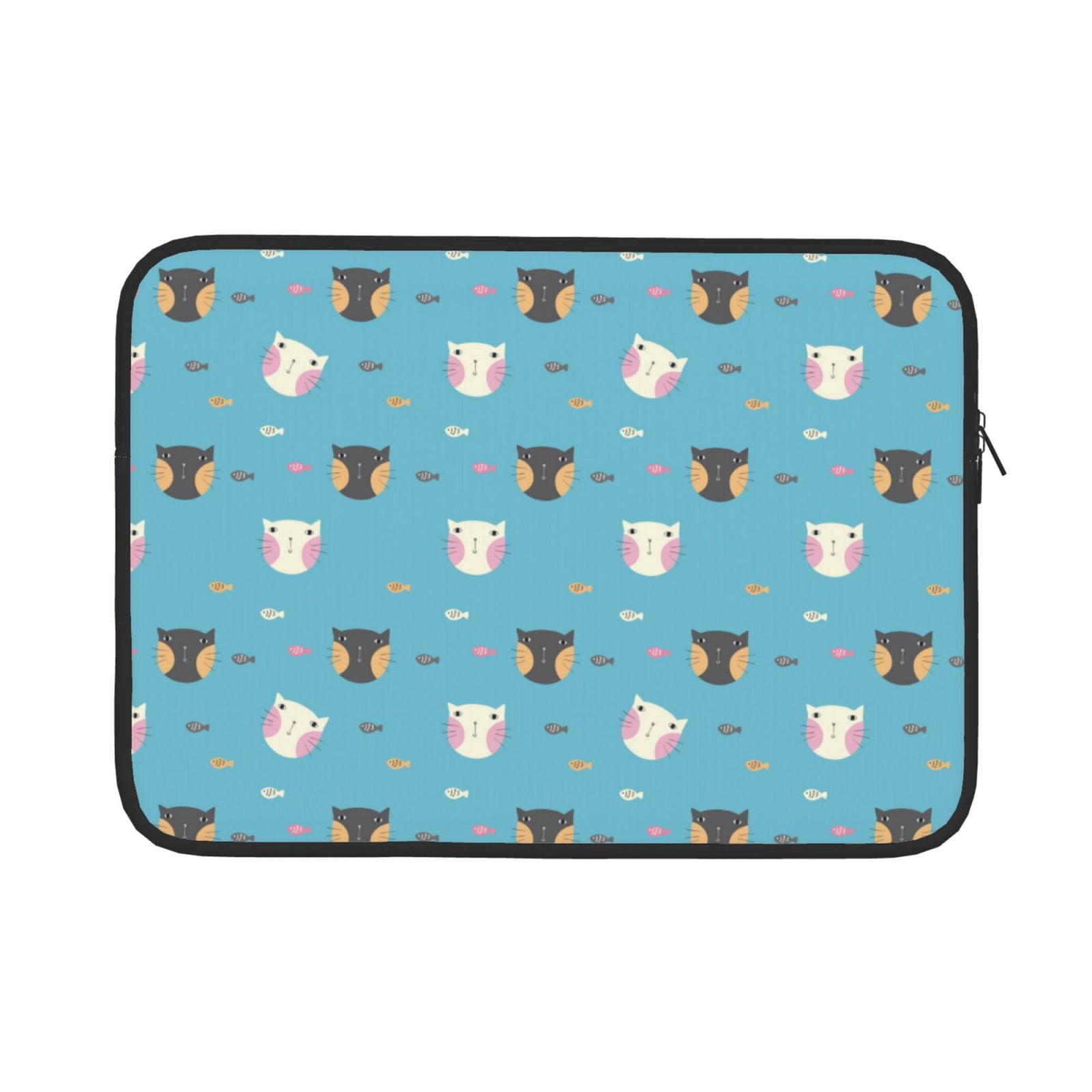Bingfone Cat Fish Laptop Sleeve Case 13 inch , 360° Protective Computer ...