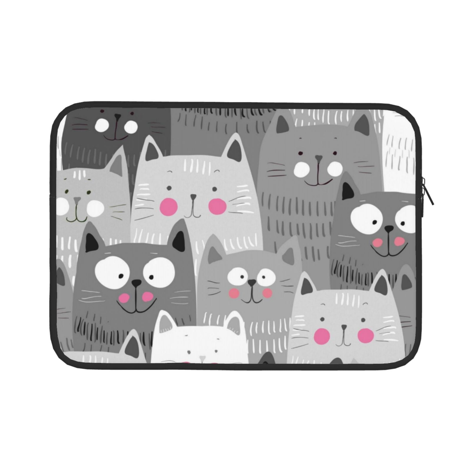 Bingfone Cats Group Laptop Sleeve Case 15 Inch, 360° Protective ...