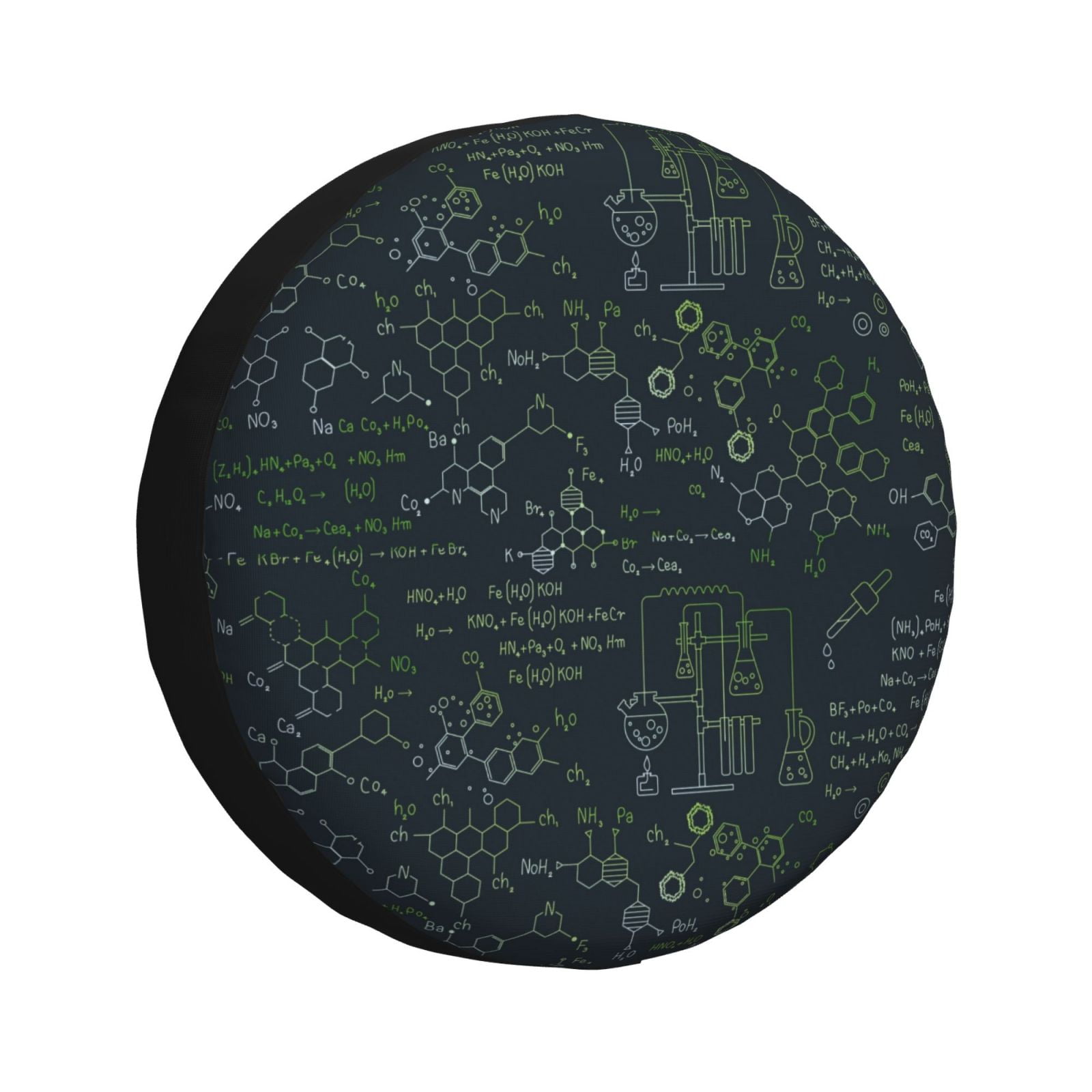 Bingfone Chemistry Formulas 2 Spare Tire Cover Weatherproof Universal ...