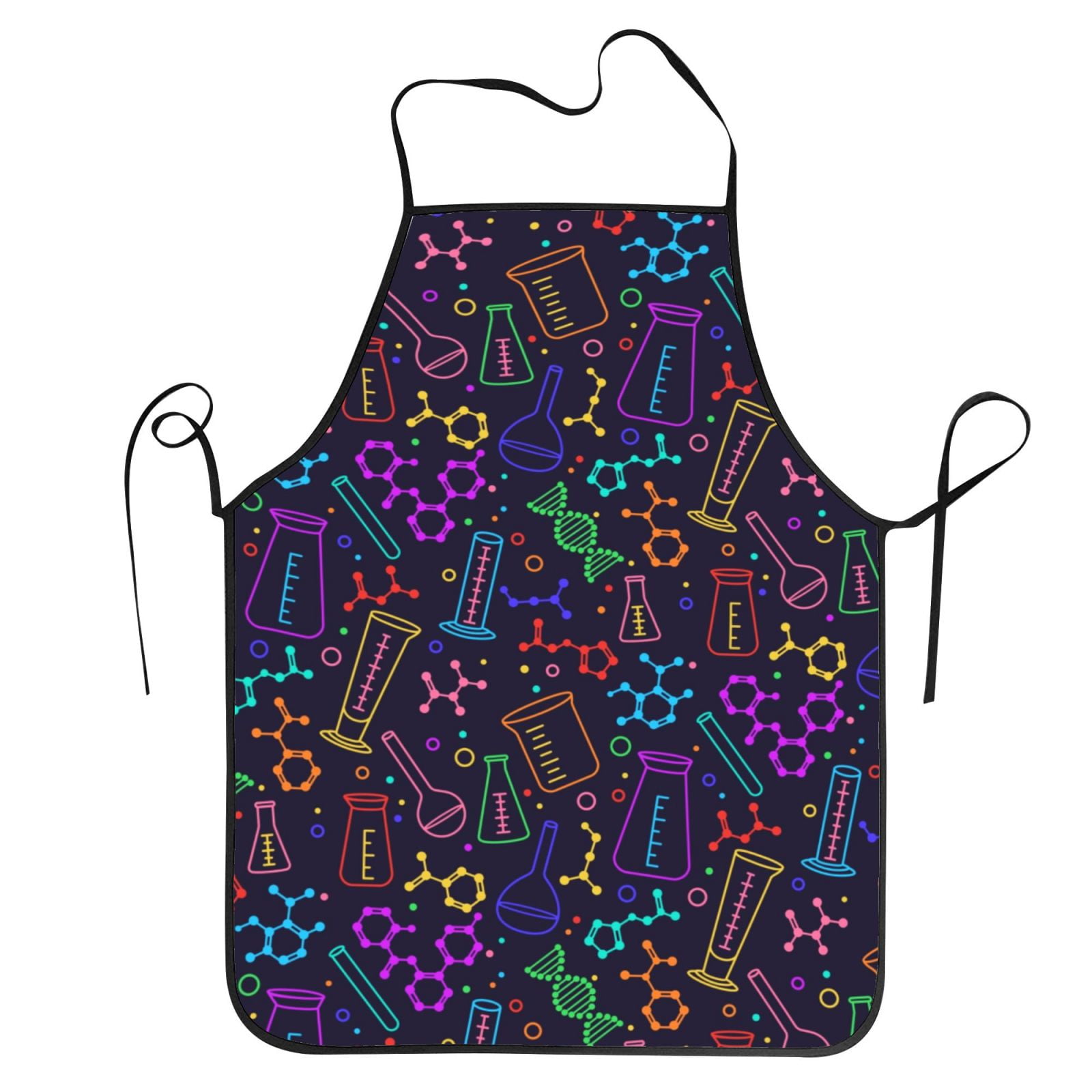 Bingfone Chemistry Science for Tie-up Apron, Unisex Waterproof and ...
