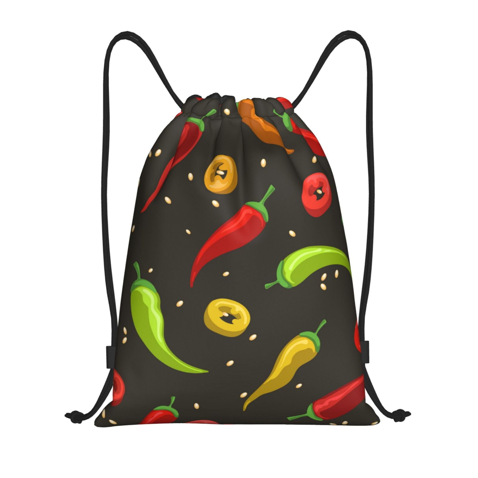 Bingfone Chili2 Drawstrings Backpacks Bags For Men Women Gym ...