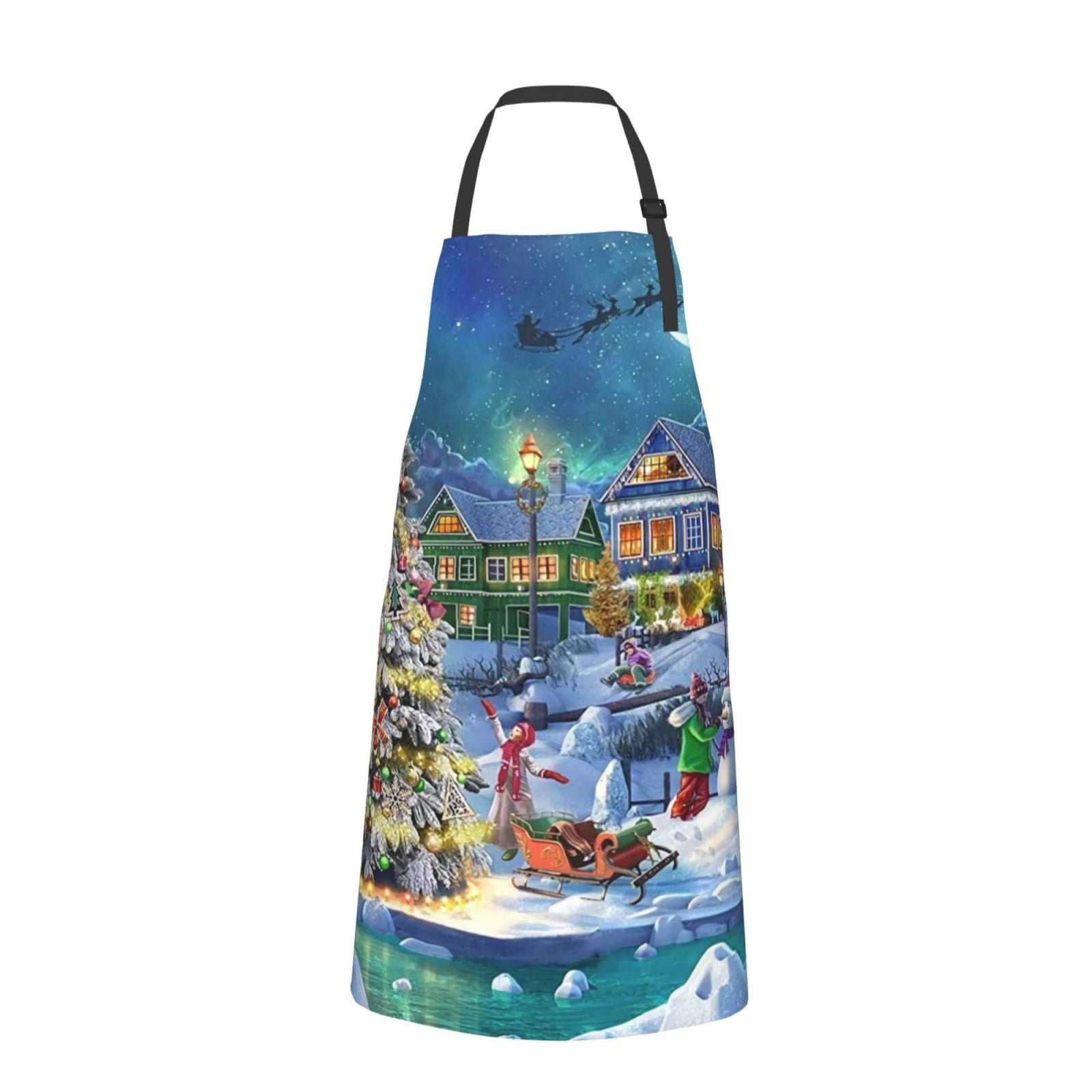 Bingfone Christmas Tree Apron Gifts For Men, Women Professional Grade ...