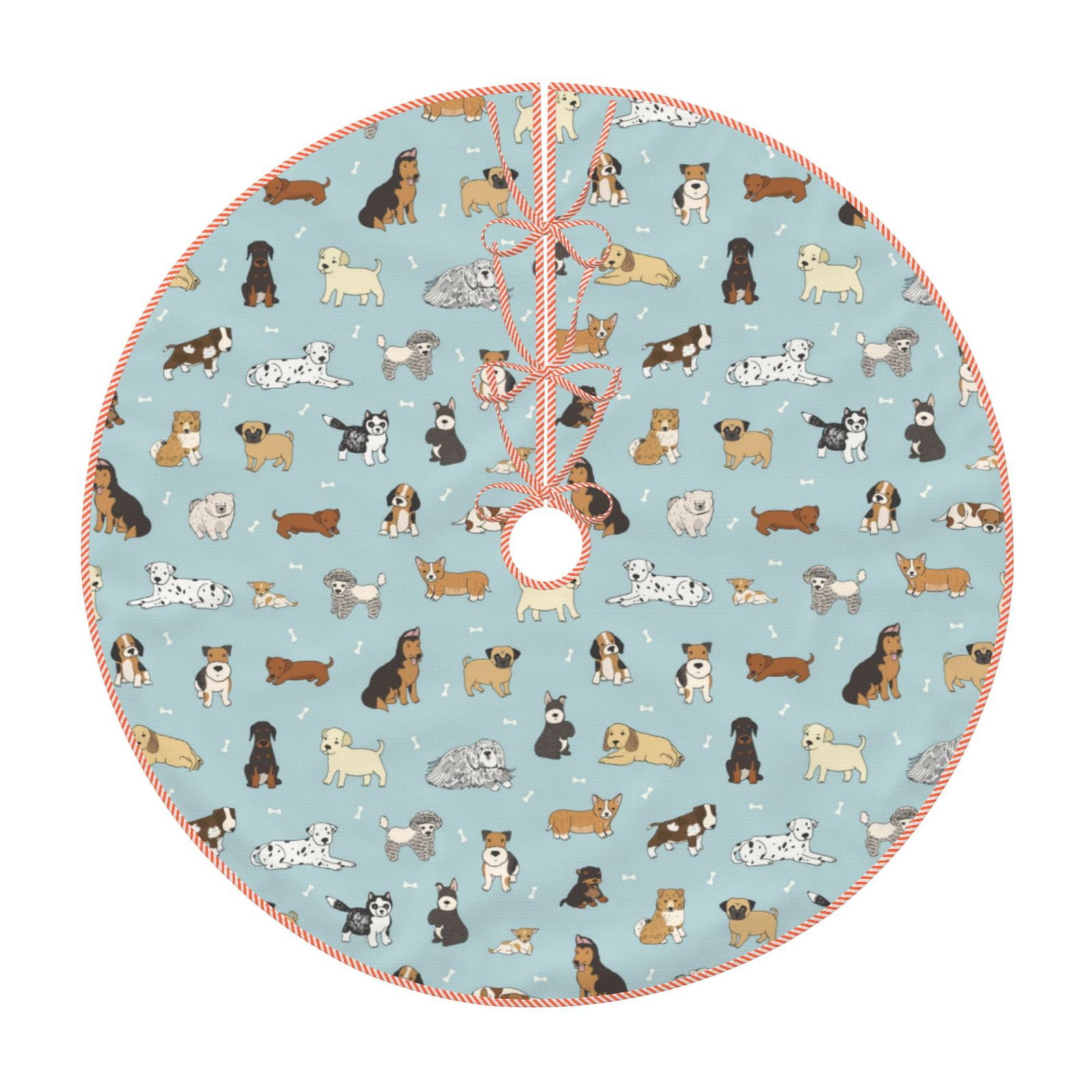 Bingfone Christmas Tree Skirt Mat Christmas Decoration Interior 48 ...